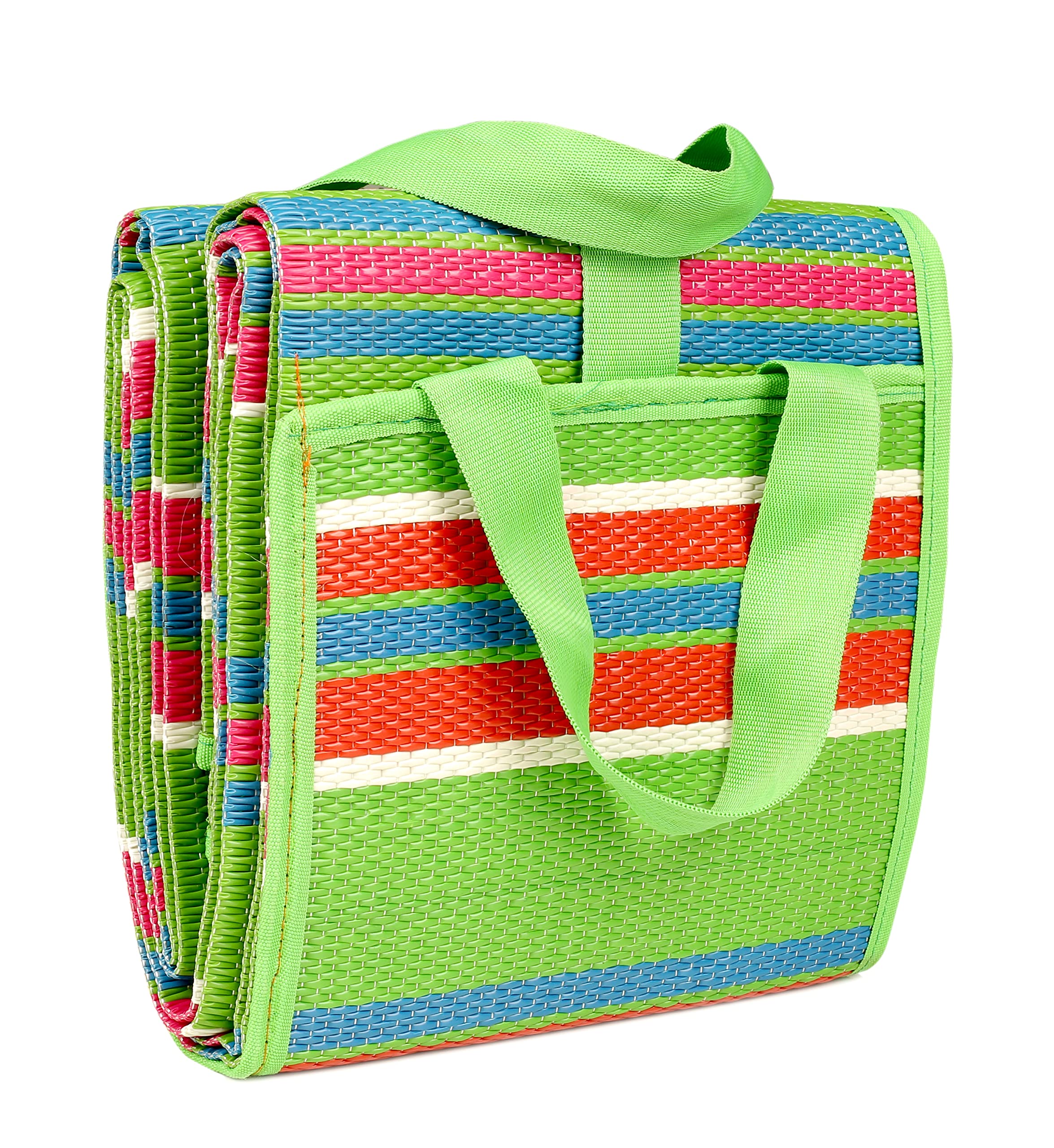 Buy NOVAK DECORS - Foldable Plastic Floor Mat Multicolor,(Chatai) Mats ...