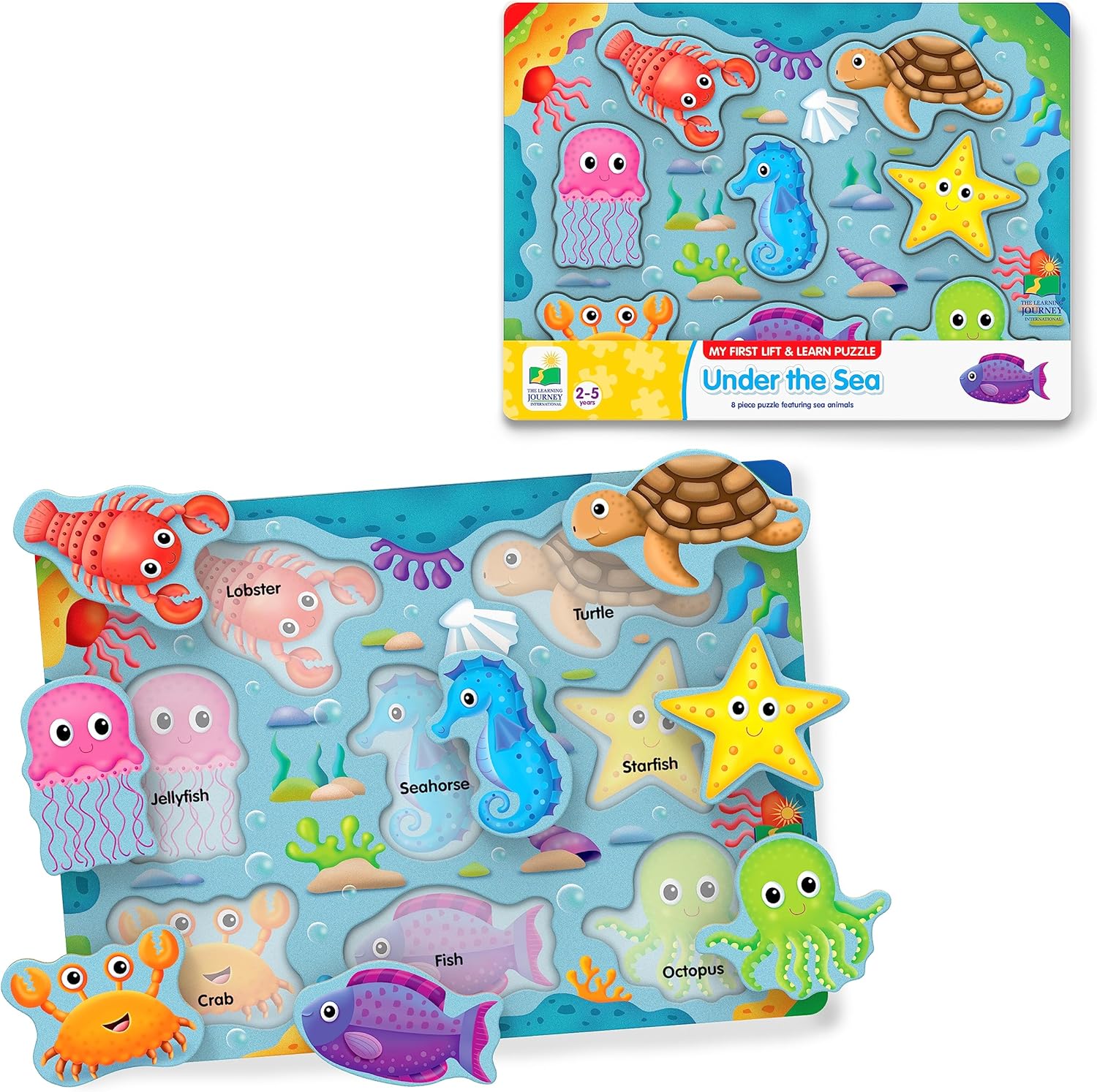 Amazon.com: The Learning Journey: Under The Sea Lift & Learn - 26 Piece ...