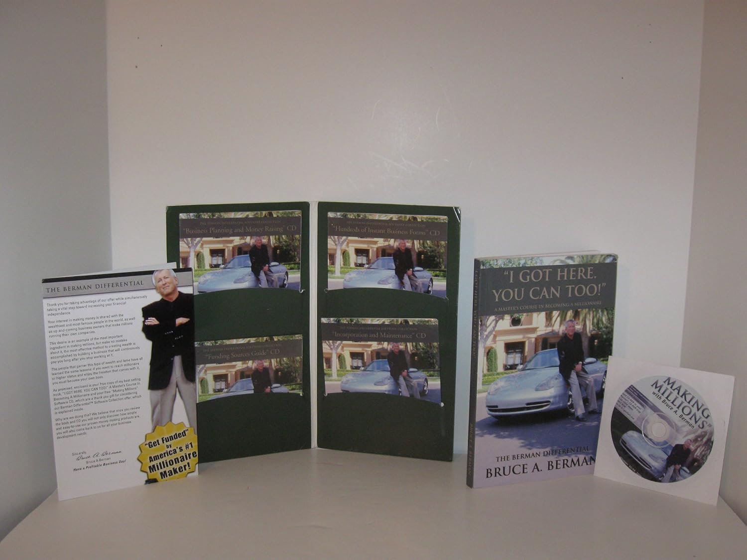 Bruce Berman Collection (Book And CDS): "I Got Here You Can Too!" (Book ...