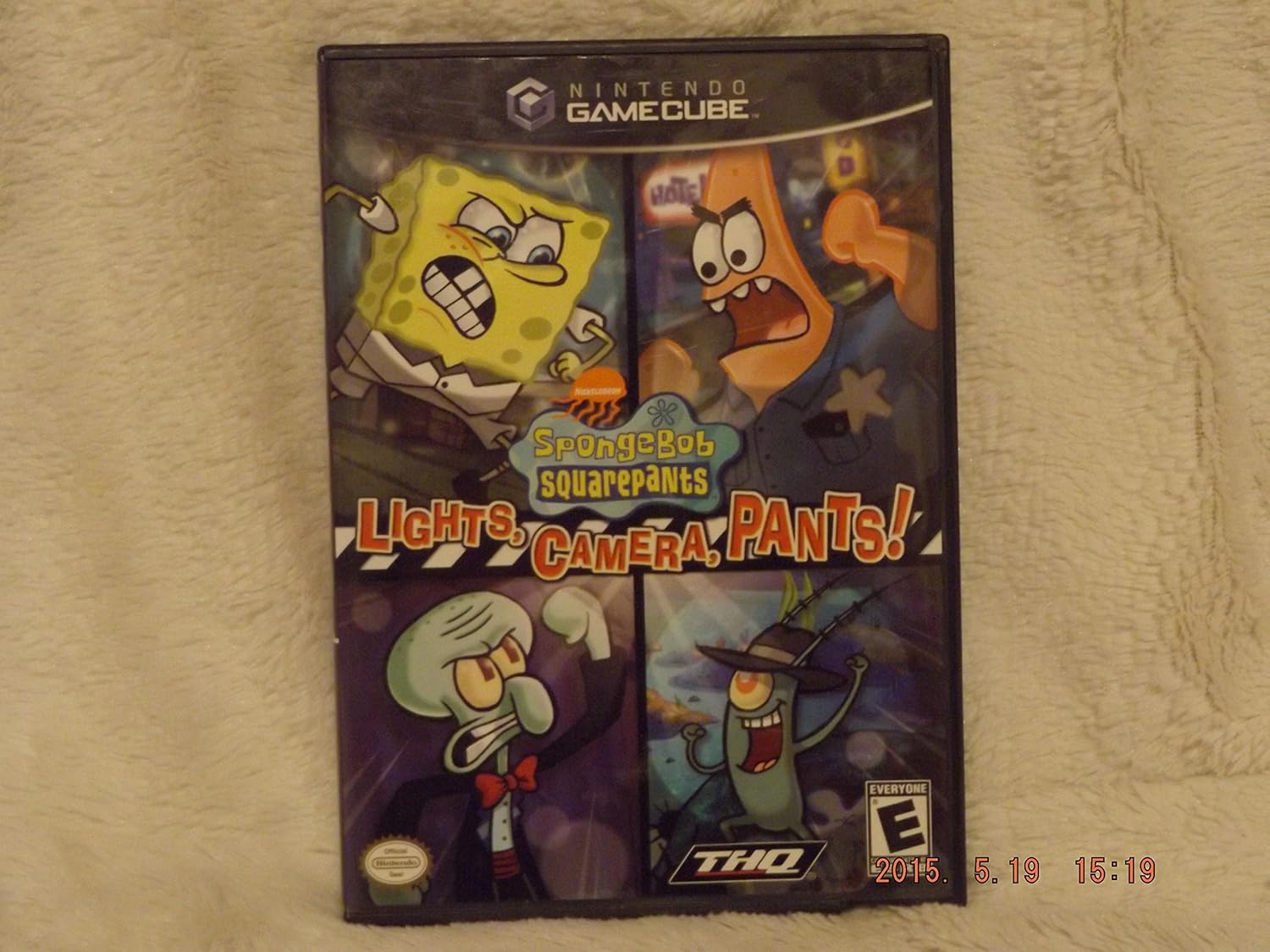 Spongebob Squarepants Lights Camera Pants - GameCube : Amazon.ca: Video ...