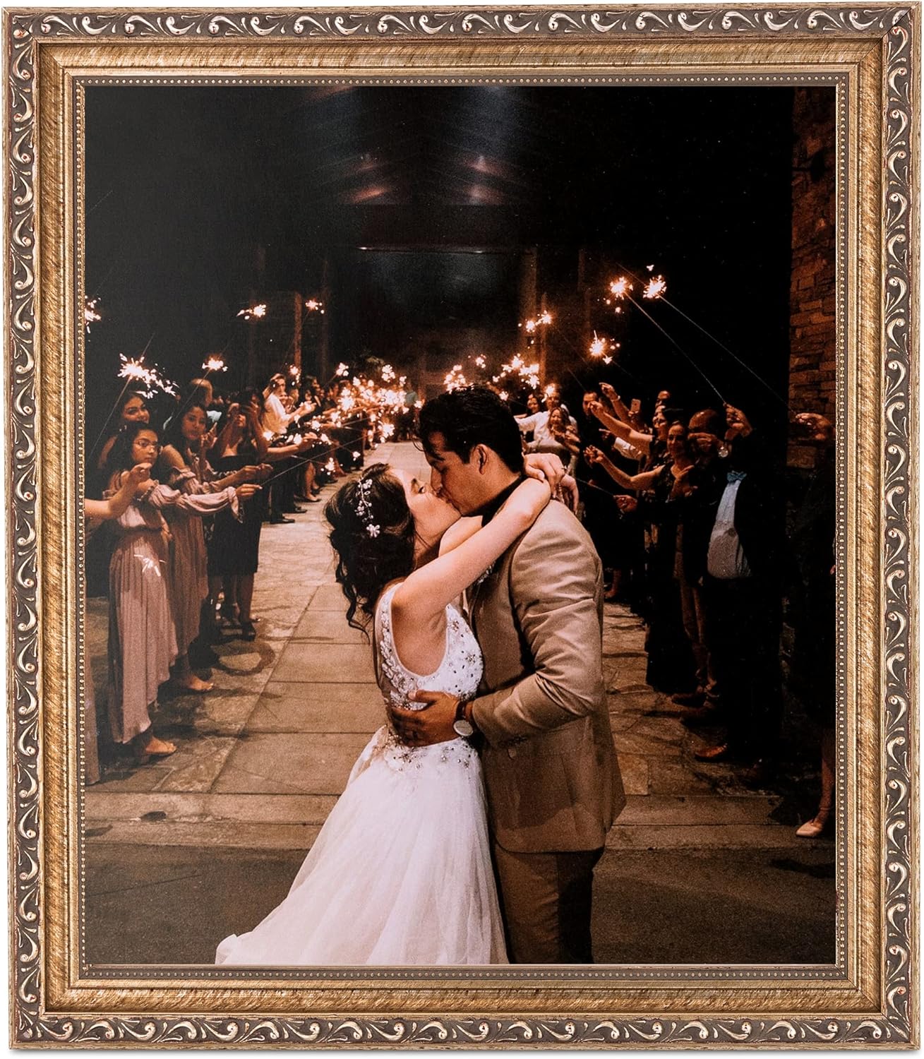 Amazon.com - ArtToFrames 12x16 Inch Silver Picture Frame, This 1.30 ...