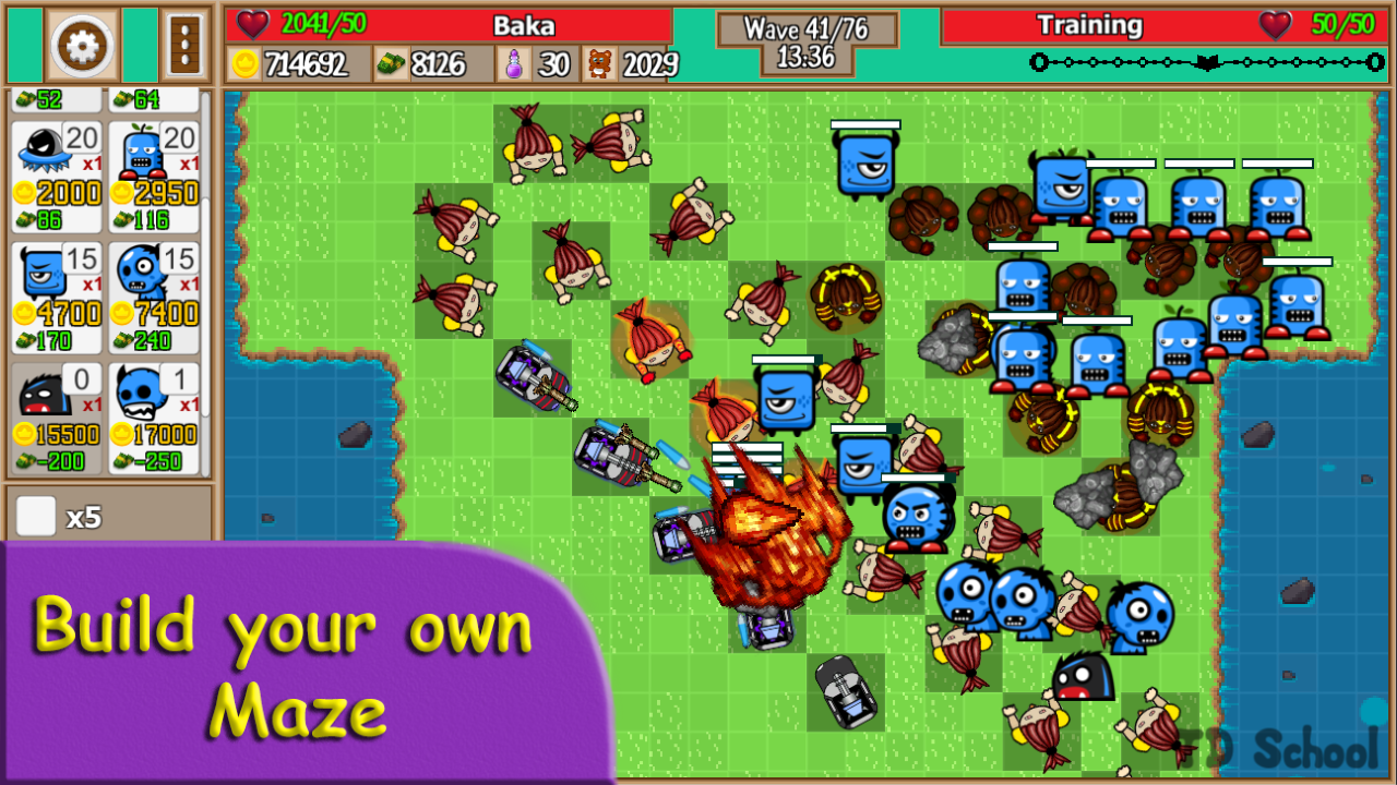 TD School - Multiplayer Tower Defense - App on Amazon Appstore