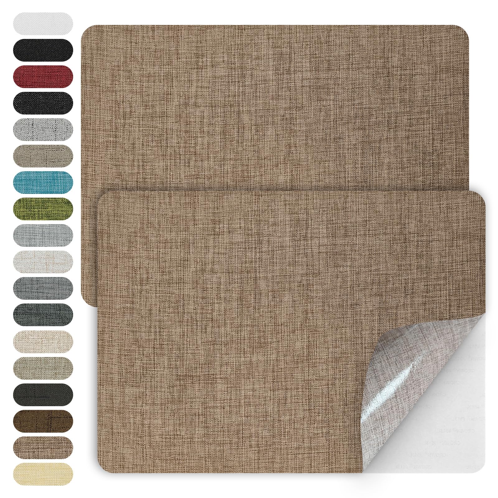 Amazon.com: WILDREEDS 2 Pcs 8 x11 Inch Linen Repair Patches, Self ...