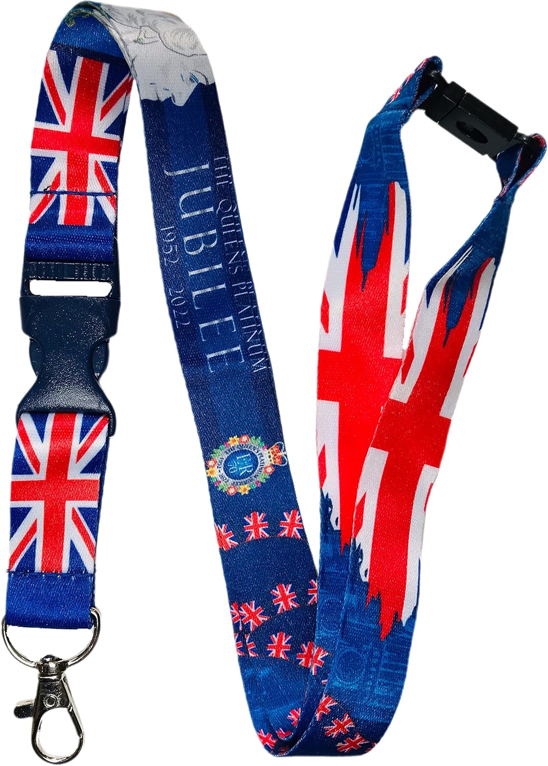 The Queens Platinum Jubilee 1952-2022 Collectors Edition Neck Lanyard ...