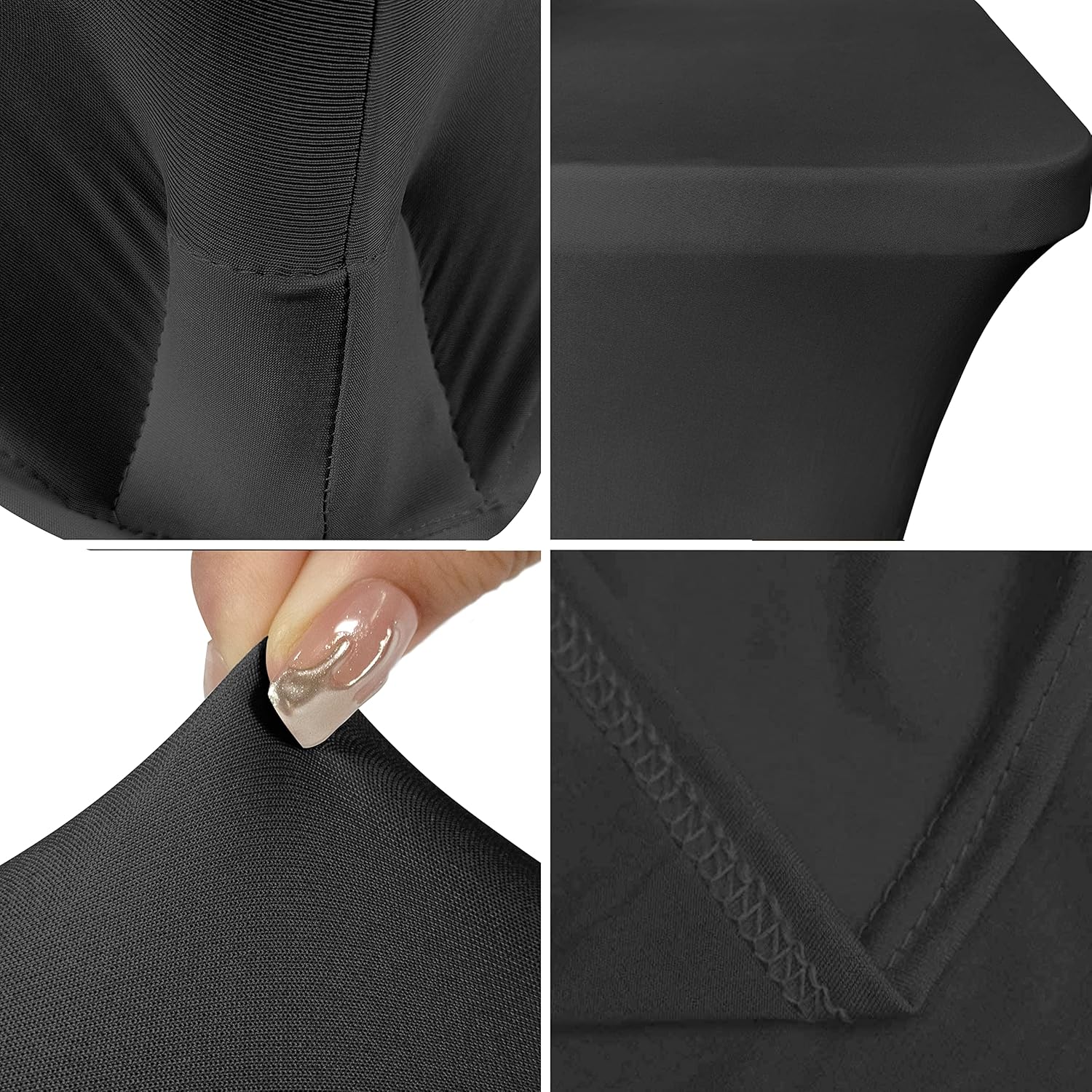 Grandipity Mantel protector de mesa de elastano elástico de 4 pies para ...