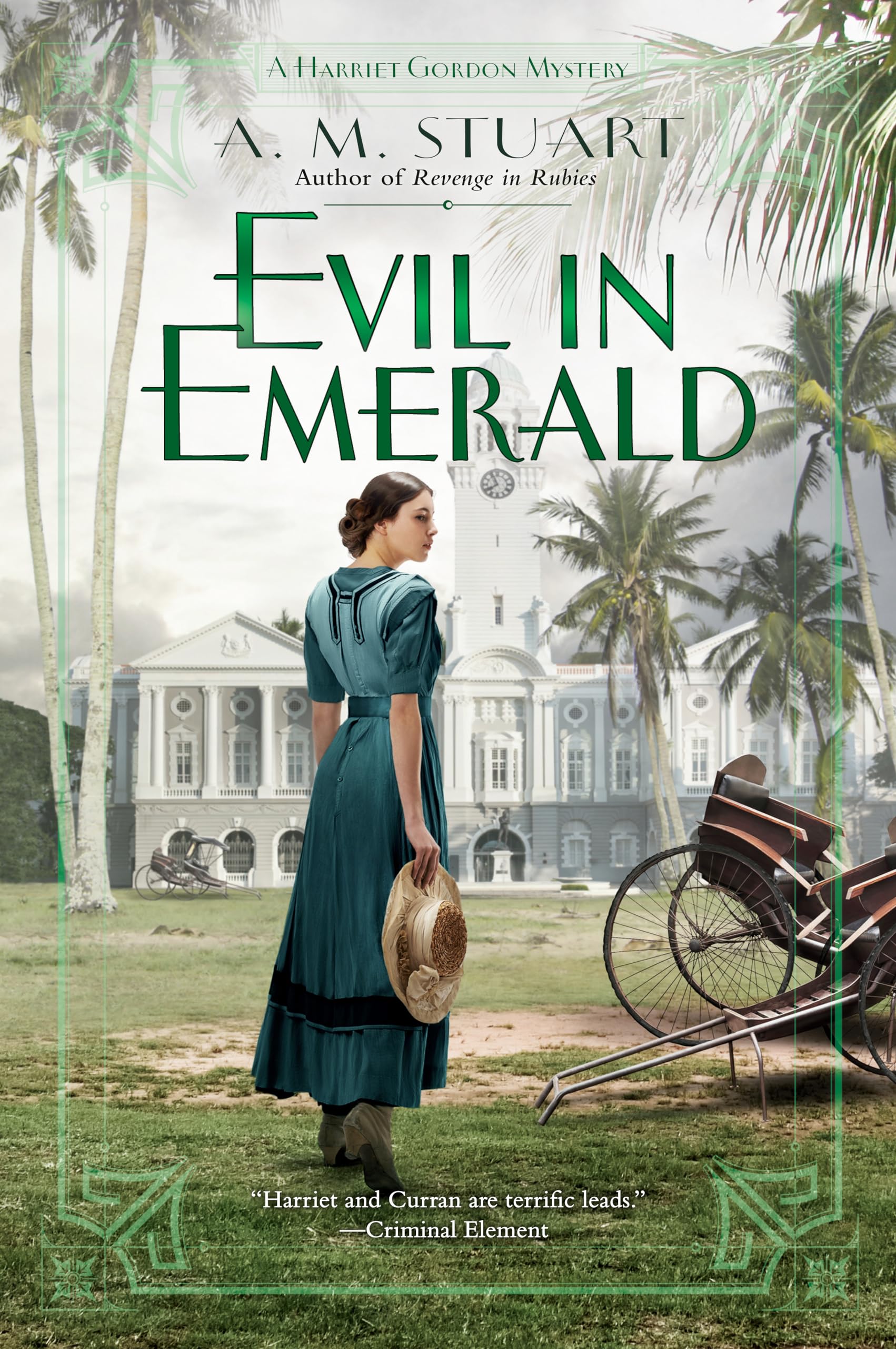 Evil in Emerald (A Harriet Gordon Mystery): Stuart, A. M ...