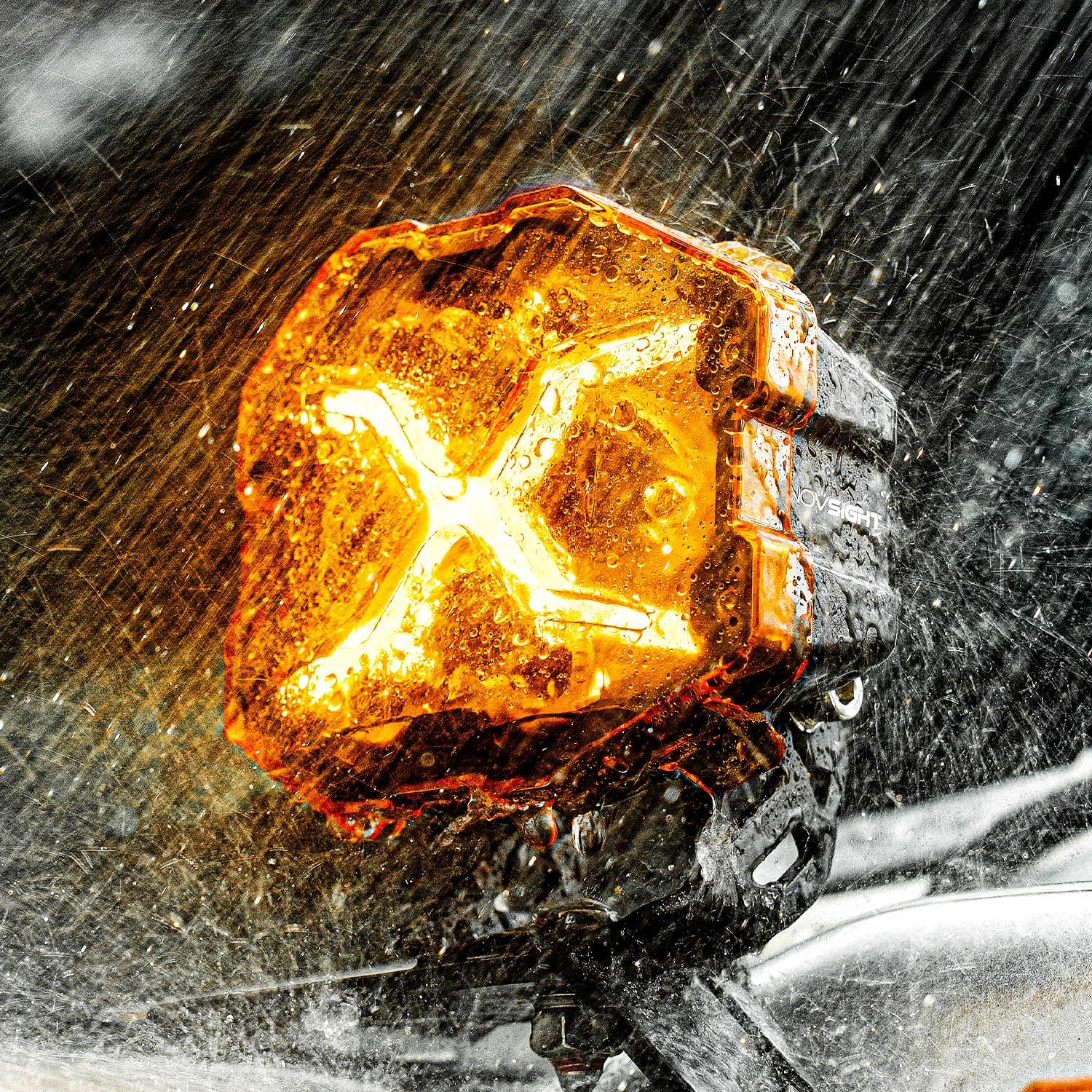 Amazon.com: NOVSIGHT 4 Inch LED Pods - X Series Off Road Driving Light ...