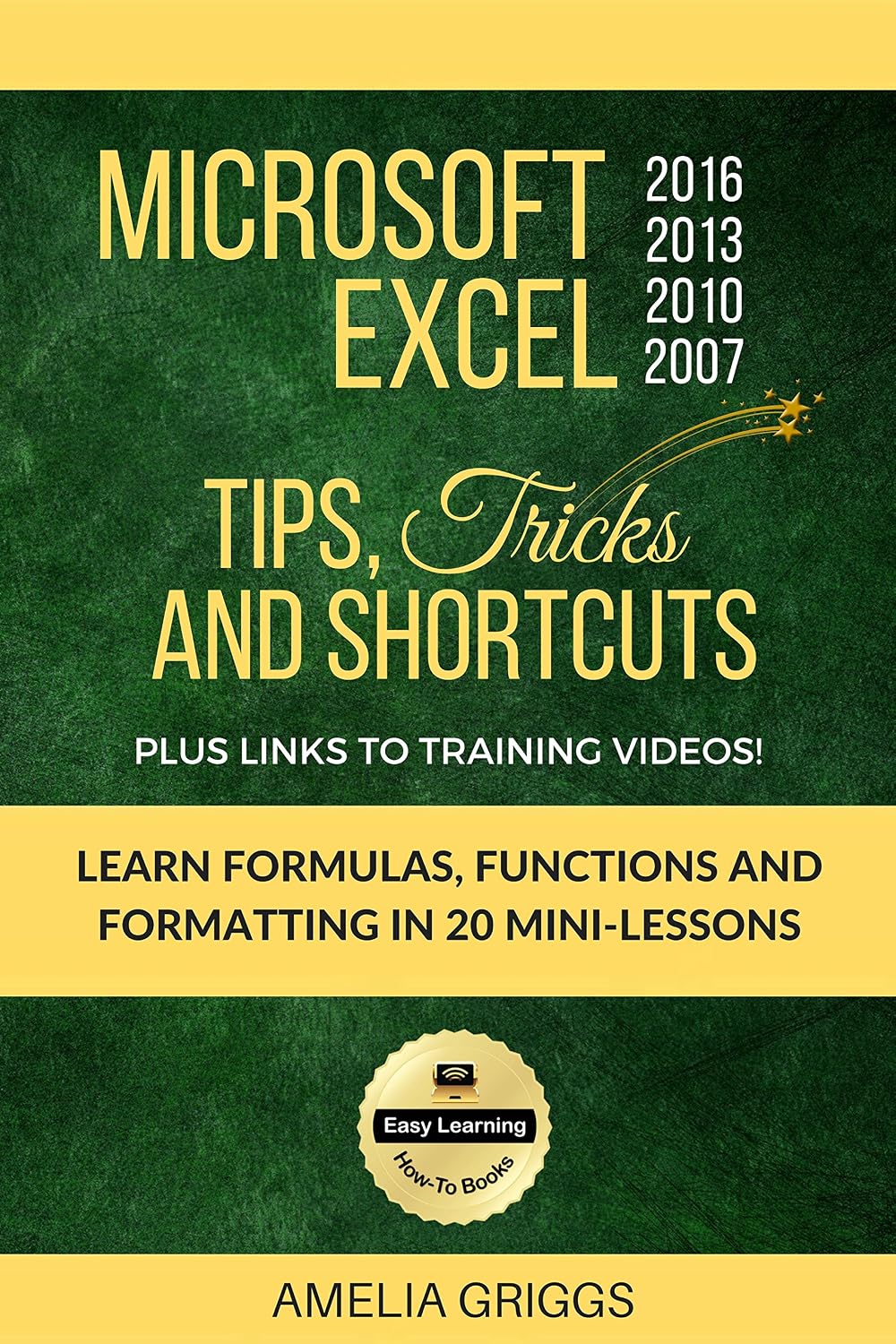 Microsoft Excel 2016 2013 2010 2007 Tips Tricks and Shortcuts: Learn ...