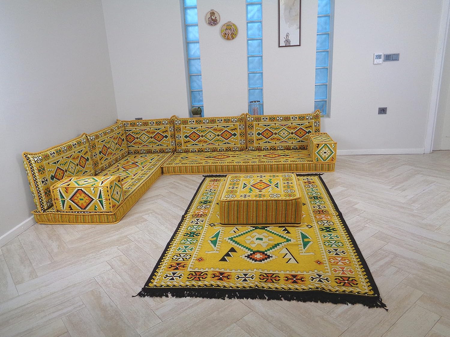 Haute Qualitè Arabe Siège De Sol Canapé Ensemble Maroc | Ubuy