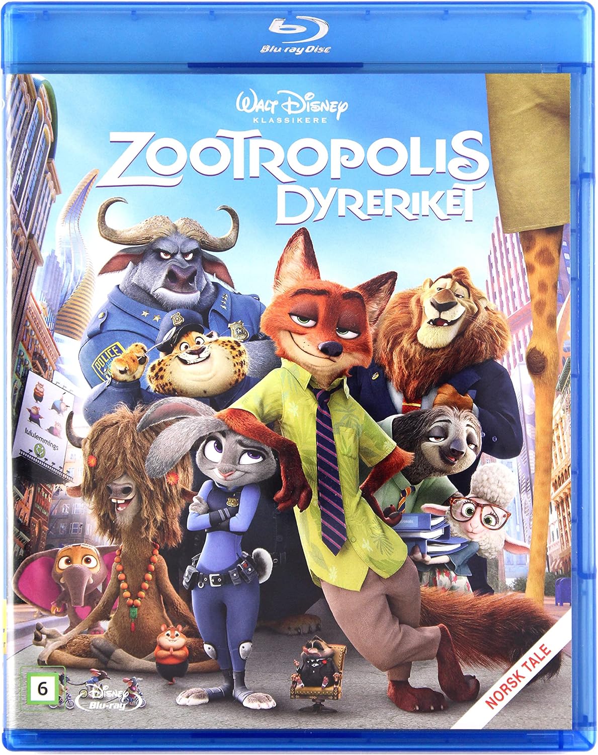Zootopia [Blu-Ray] [Region Free] (English audio. English subtitles ...