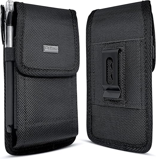 PiTau Belt Holster for iPhone 16 16e 16Pro 15 Pro 14 13 12 11 Xs X XR ...
