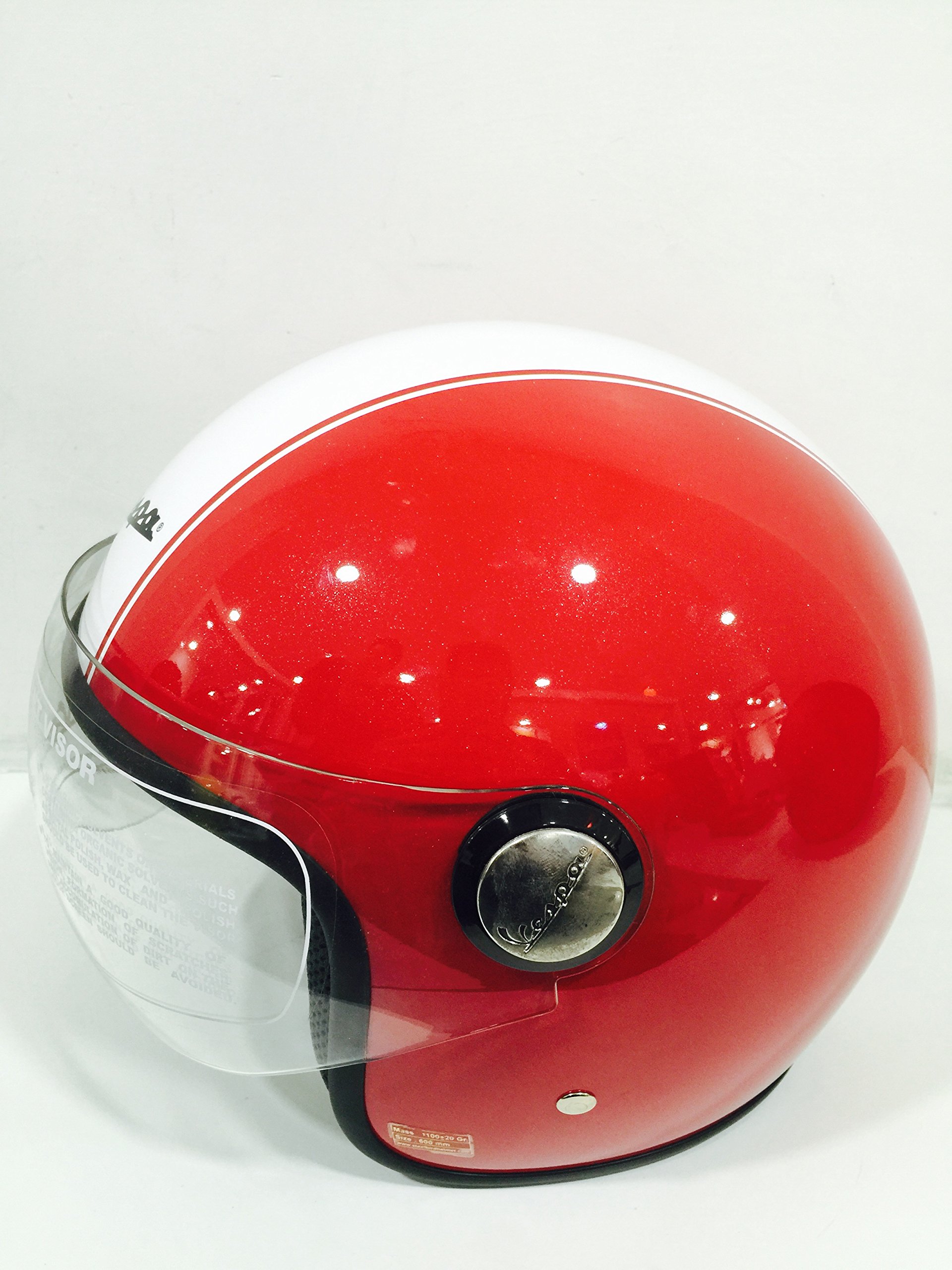 Red Vespa Helmet