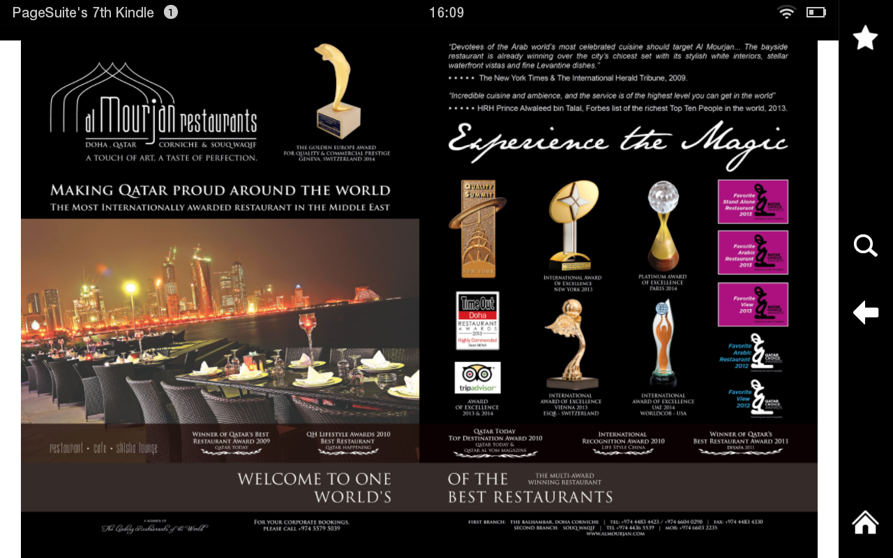 Time Out Doha Magazine (Kindle Tablet Edition) - App on Amazon Appstore