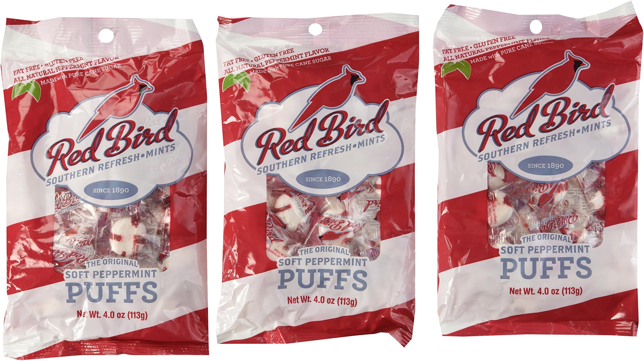 Amazon.com : Red Bird Peppermint Puffs Changemaker : Grocery & Gourmet Food
