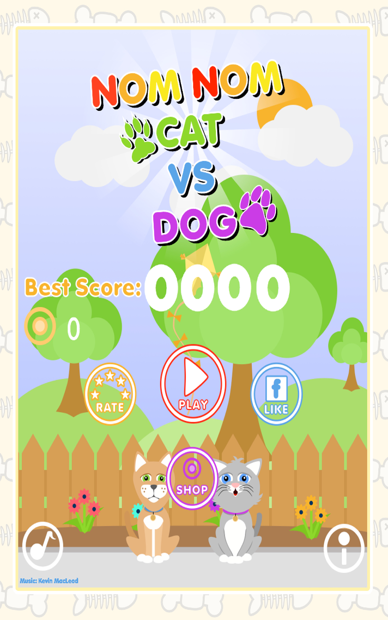 Nom Nom Cat vs Dog - Feed the Hungry Pets! - App on the Amazon Appstore