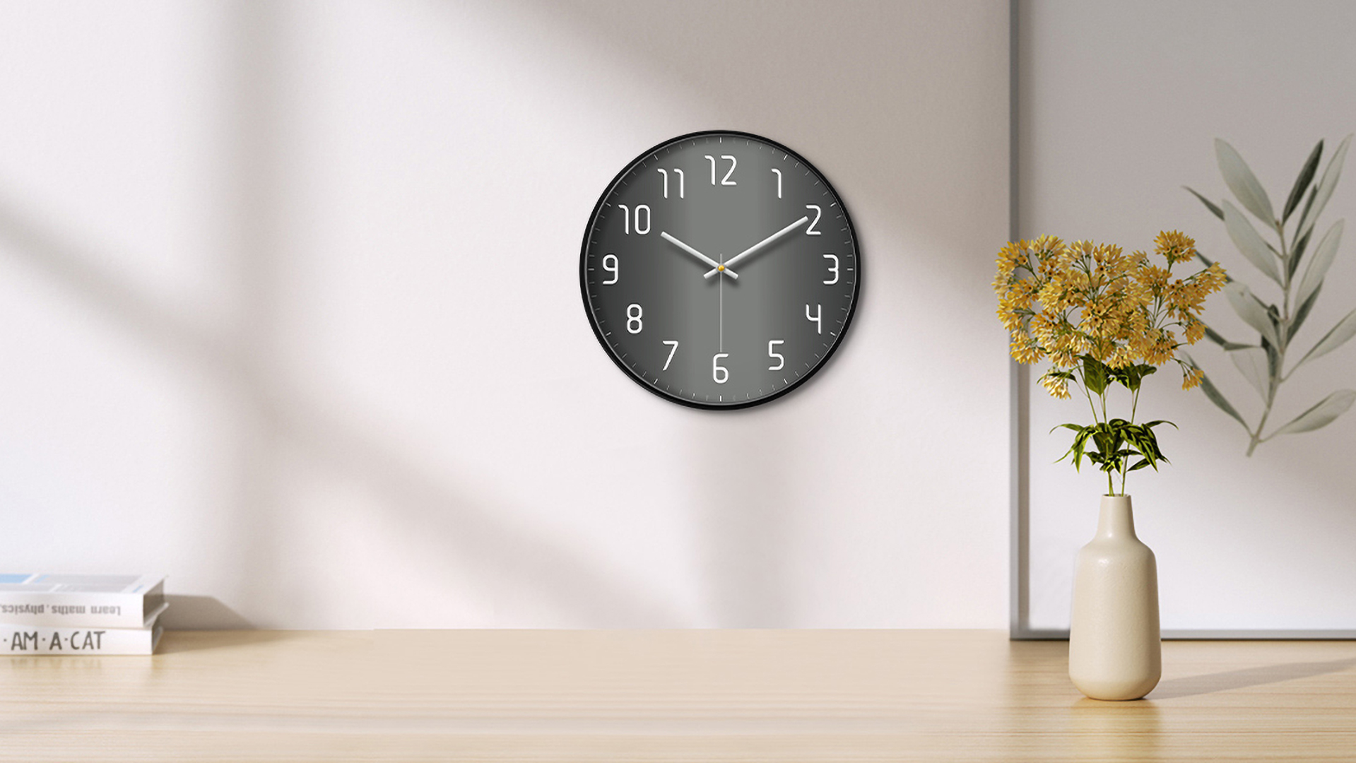 Watch Modern Silent Wall Clock for Living Room on Amazon Live