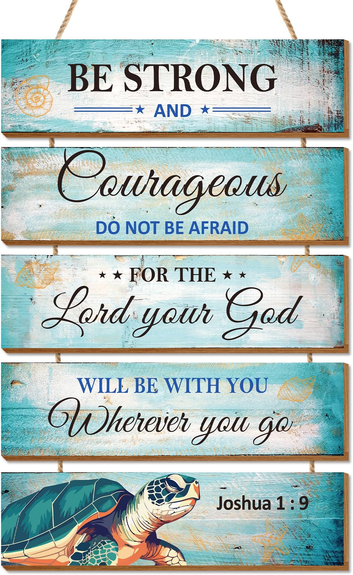 Amazon.com: YCYD Sea Turtle Decor Inspirational Turtle Decor for Office ...