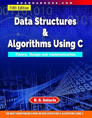 Data Structures And Algorithms Using C : R. S. Salaria: Amazon.in: Books