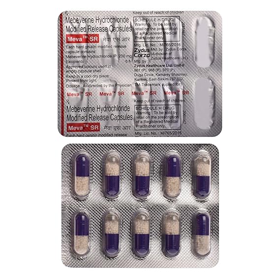 Meva SR - Strip of 10 Capsules : Amazon.in: Health & Personal Care