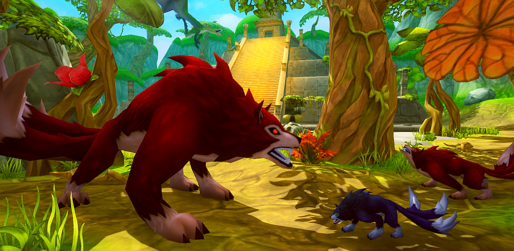 Three Tailed Wolf Simulator - App on Amazon Appstore