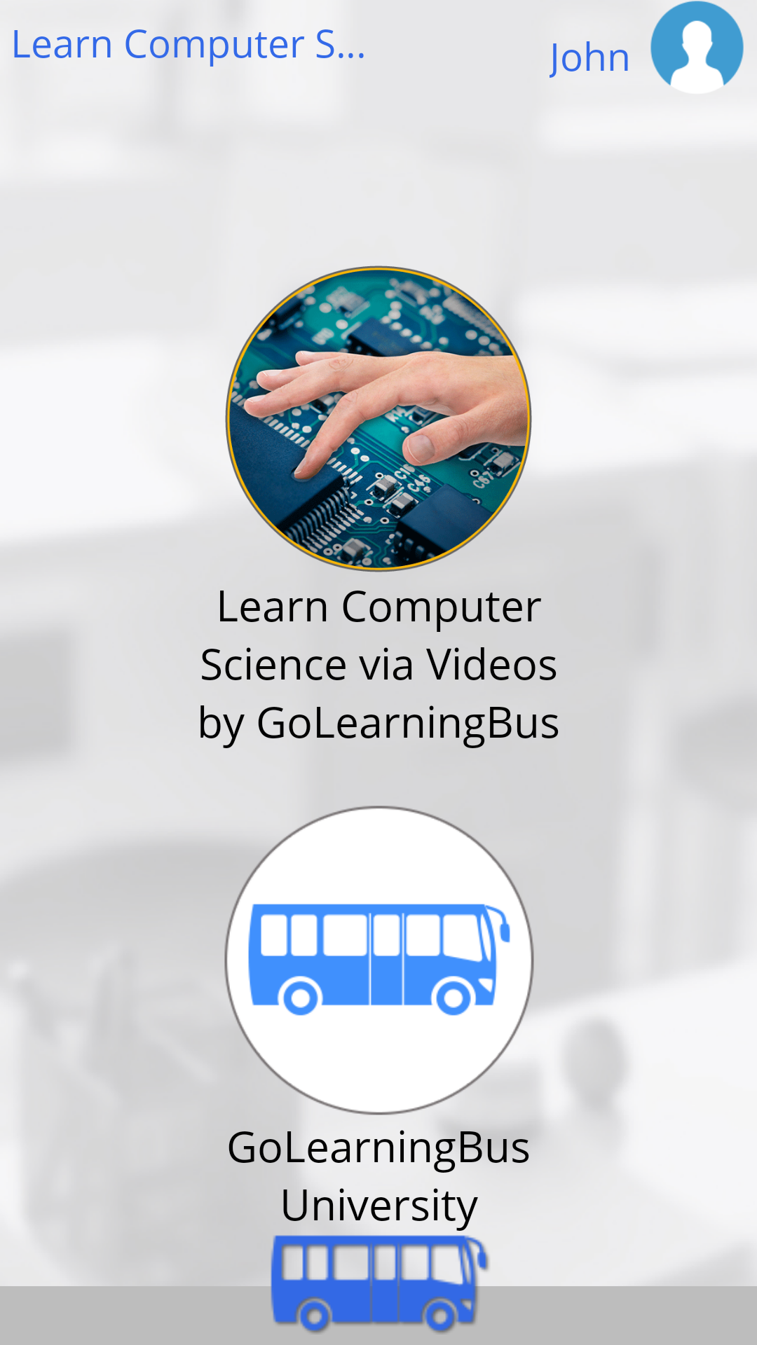 Learn Computer Science via videos by GoLearningBus - App on Amazon Appstore