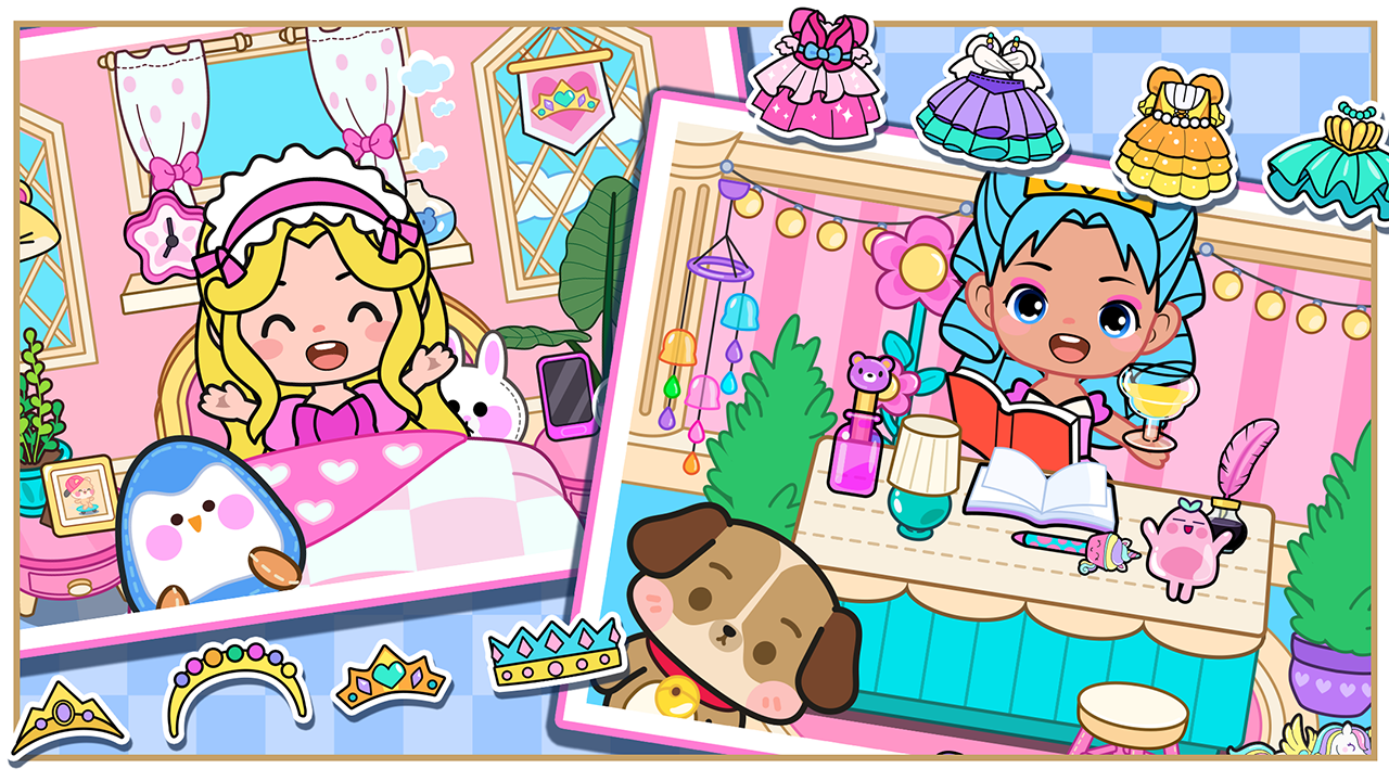 Princess Amelia's World - Royal Paper Kingdom Kids Town & City Life ...