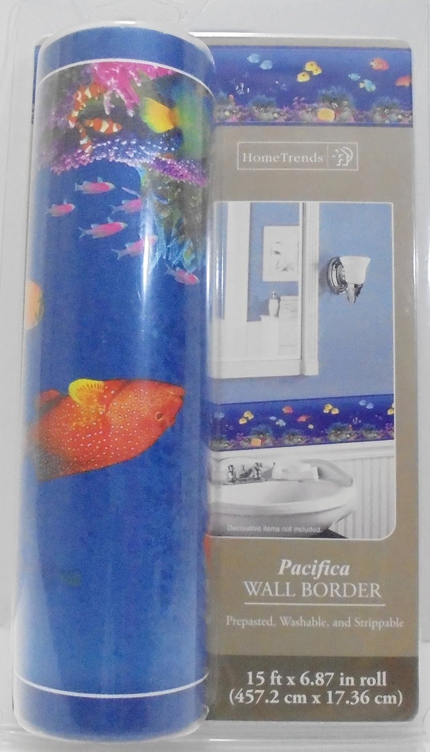 Deep Blue Wall Border - Wallpaper Borders - Amazon.com