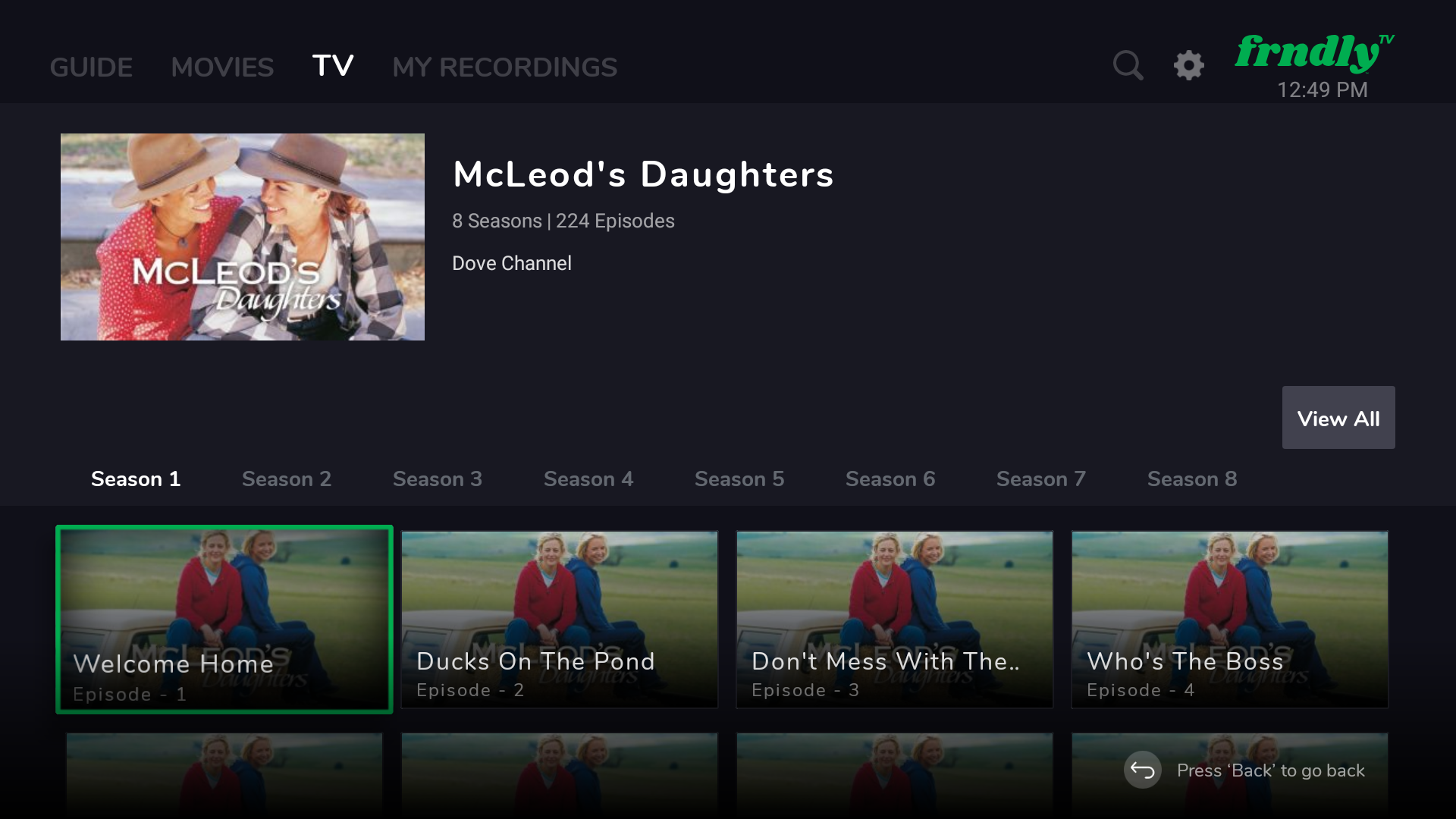 Frndly TV:Amazon.com:Appstore for Android