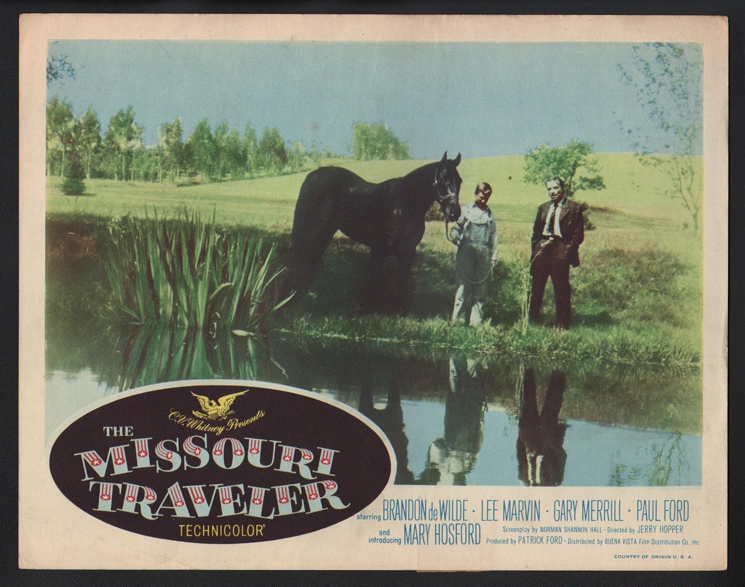 Amazon.com: MOVIE POSTER: The Missouri Traveler 11"x14" Lobby Card ...