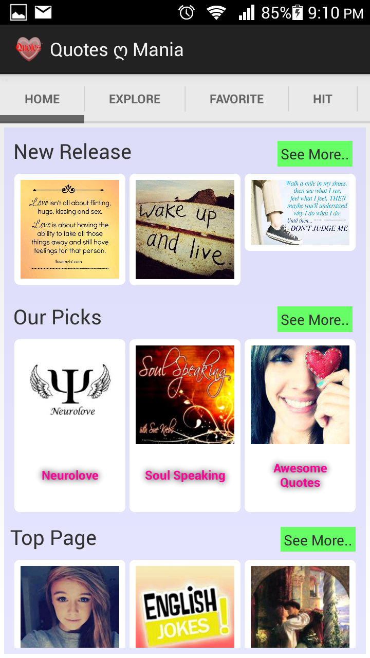 Quotes Mania - App on Amazon Appstore