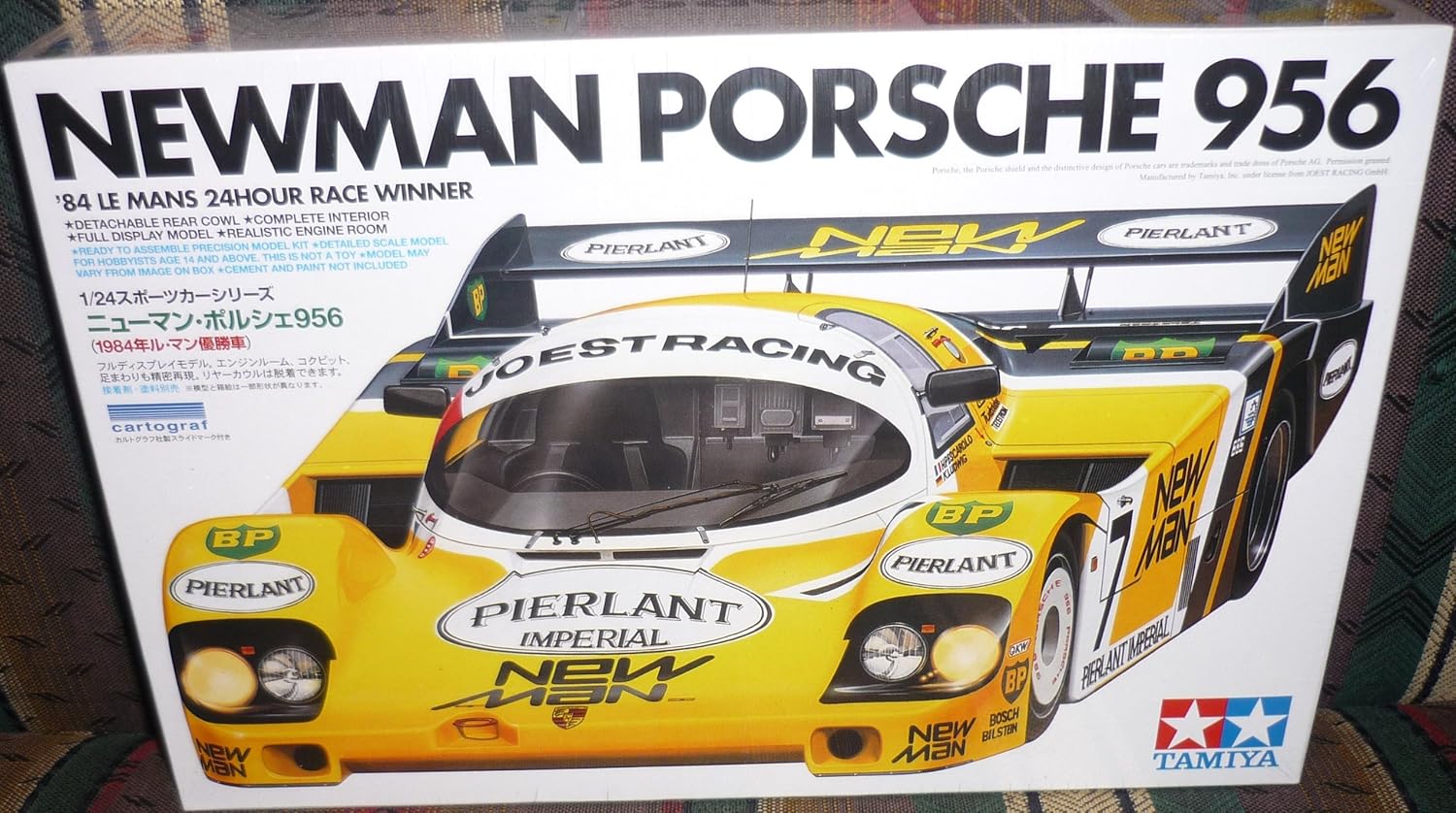Tamiya Newman Porsche 956 Model Car Kit (japan import), Cars - Amazon ...