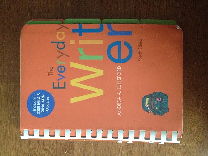 Amazon.com: The Everyday Writer with 2009 MLA and 2010 APA Updates ...