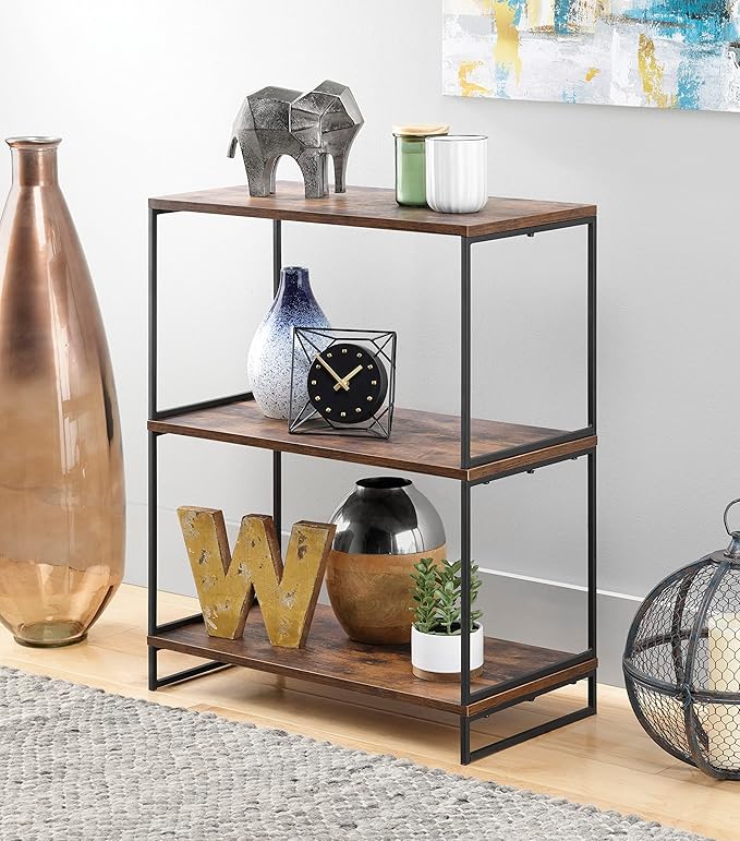 Amazon.com: Whitmor Modern Industrial 3 Tier Shelf : Home & Kitchen