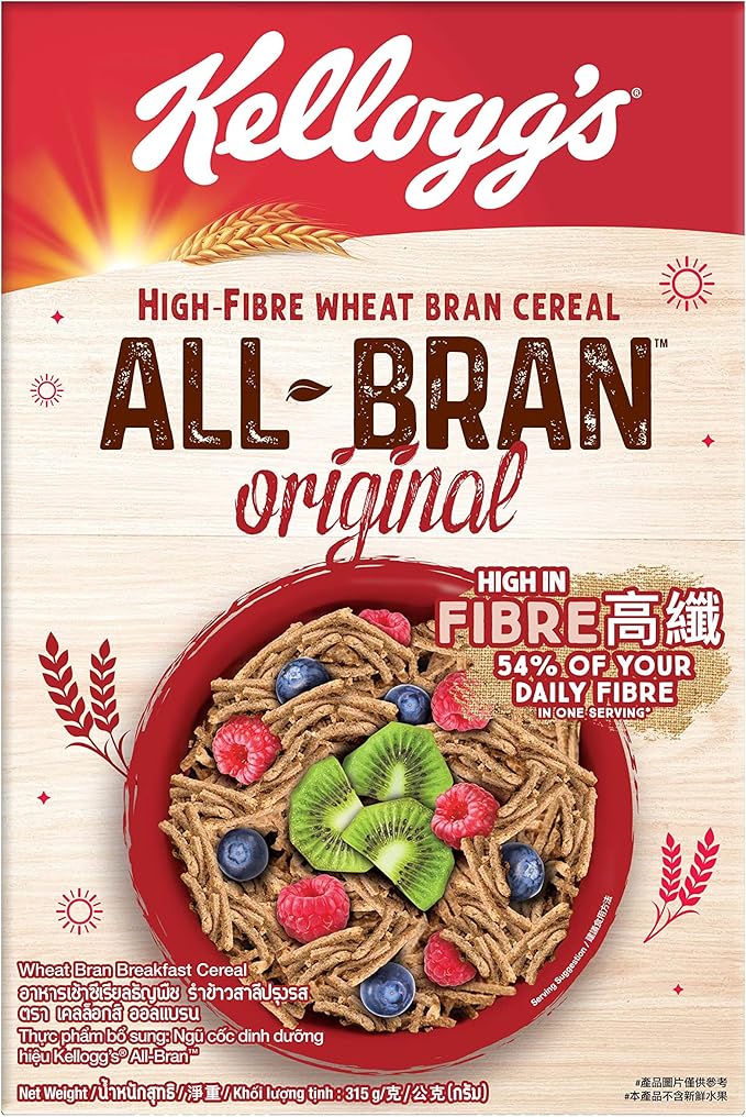 Kellogg's All Bran Cereal, 315g : Amazon.sg: Grocery