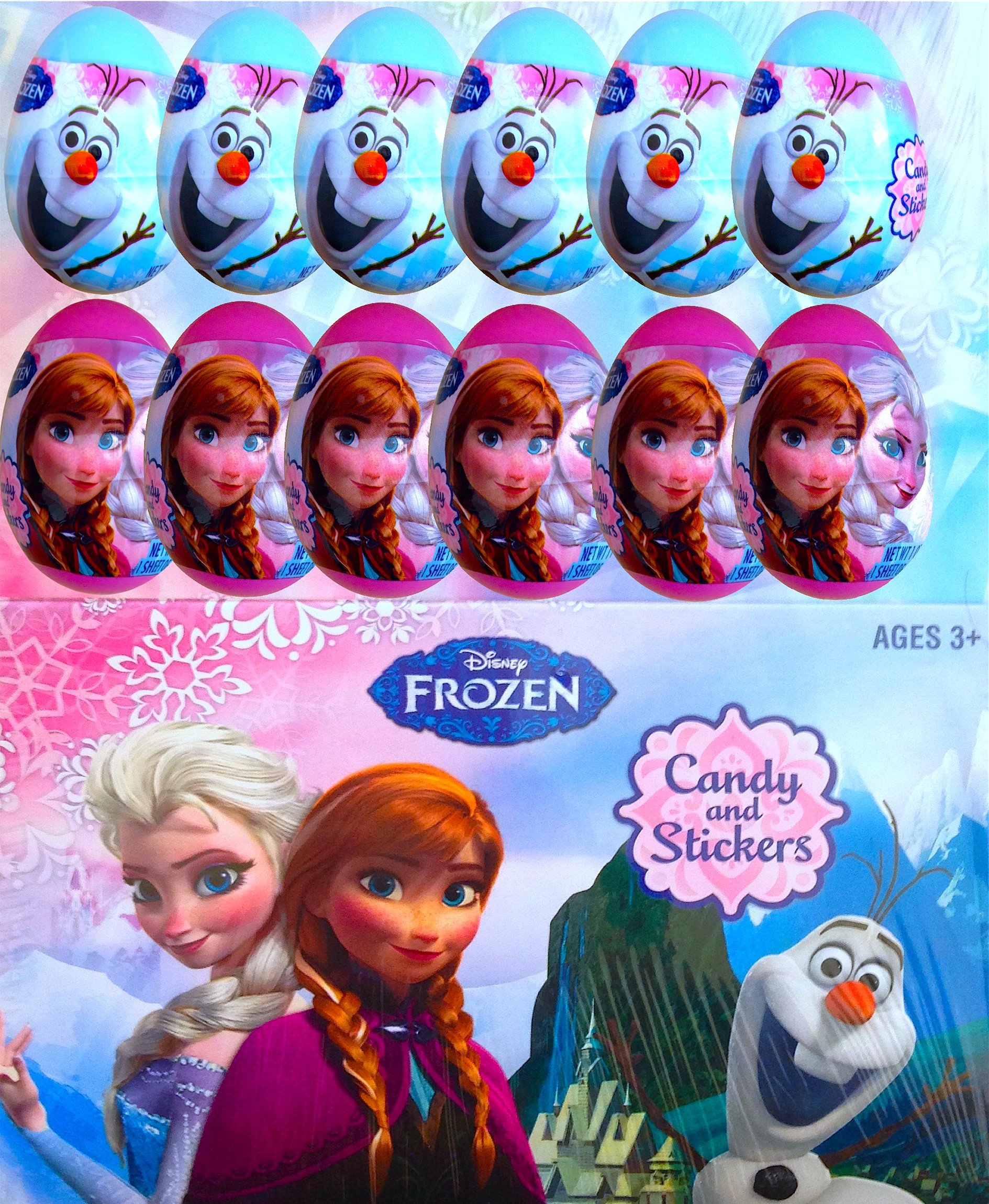 Buy Disney Frozen Easter Eggs , Egg Hunt with Elsa, Anna and Olaf and ...