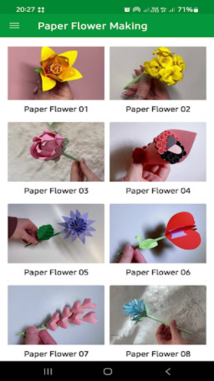 Paper Flower Making DIY - App on Amazon Appstore