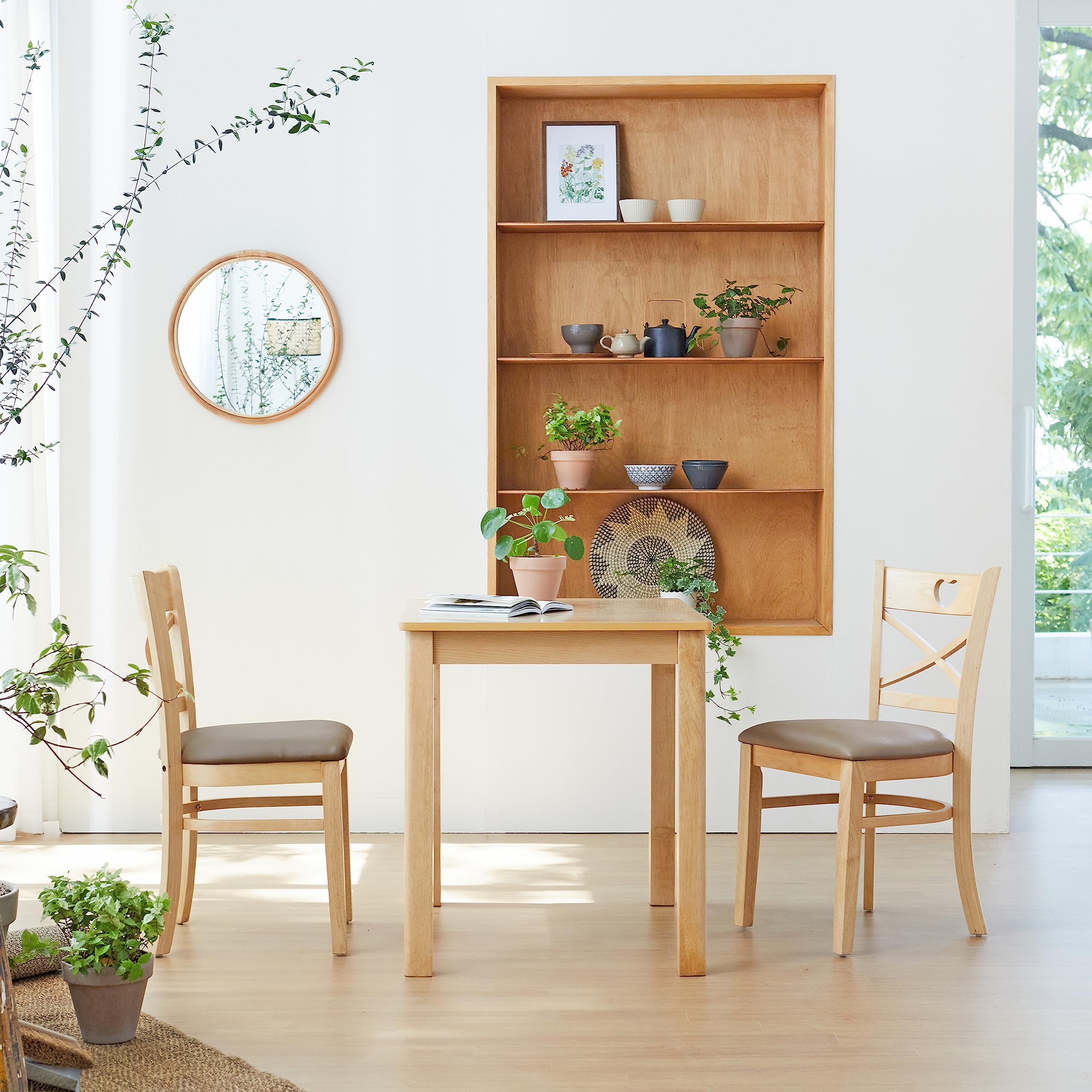 Snapklik.com : Livinia Cabin 33.5" Wooden Dining Table/Small ...