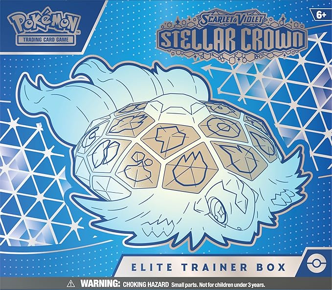 Amazon.com: Pokemon TCG: Scarlet & Violet Stellar Crown Elite Trainer ...