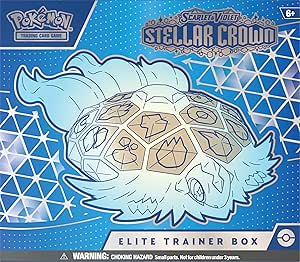 Amazon.com: Pokemon TCG: Scarlet & Violet Stellar Crown Elite Trainer ...