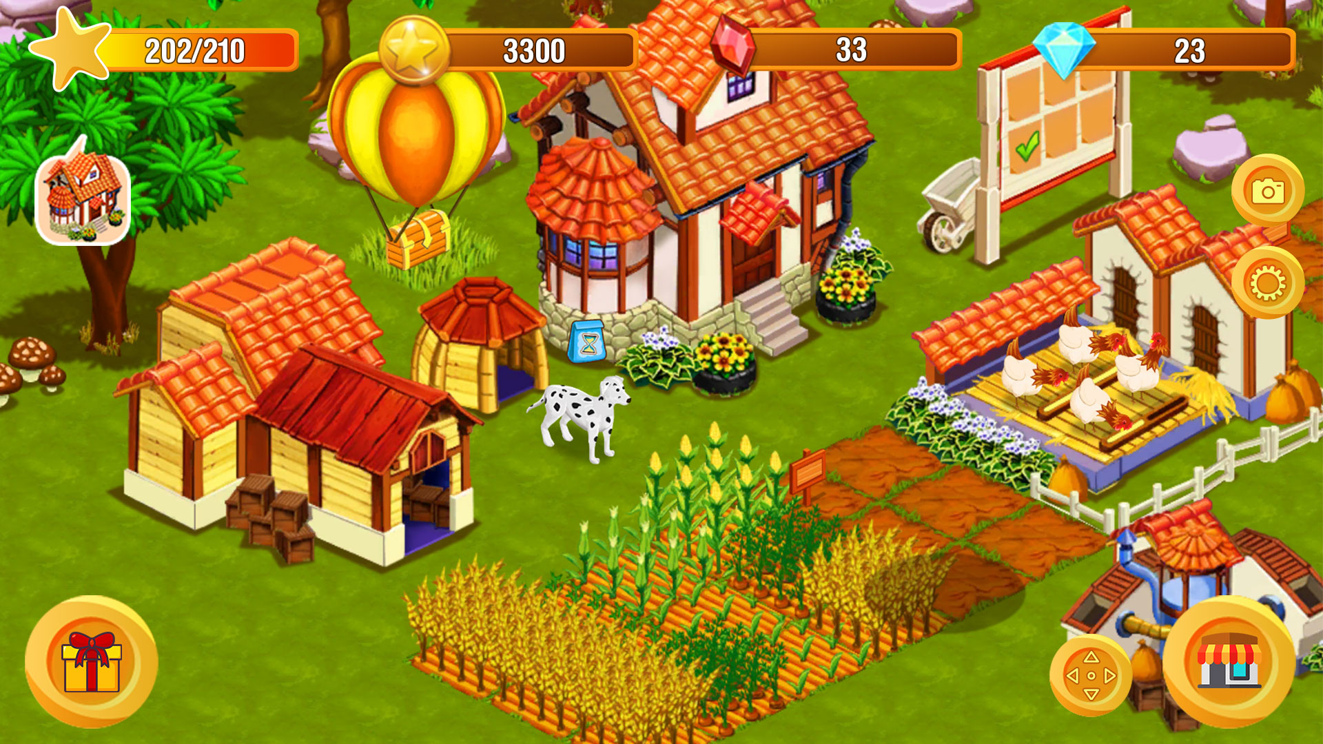 Village Farm Adventure: Offline Farming Simulator & Harvest Games - App ...