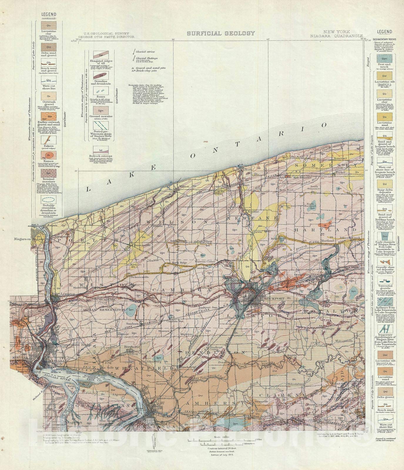 Map Of Niagara County Ny