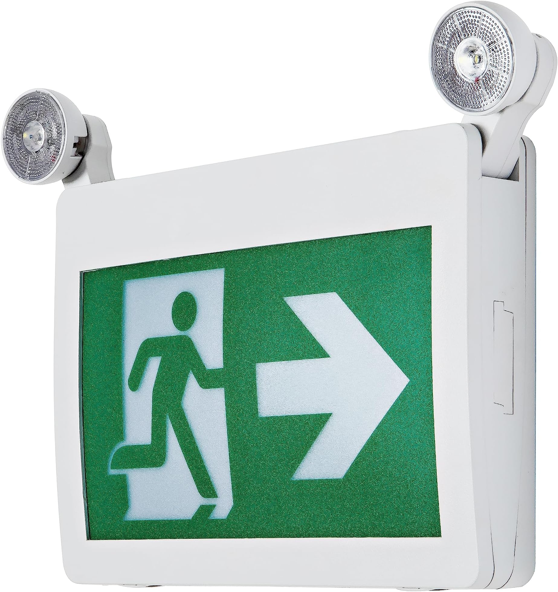 TANLUX Running Man Exit Sign with Emergency Lights, LED Emergency Exit ...