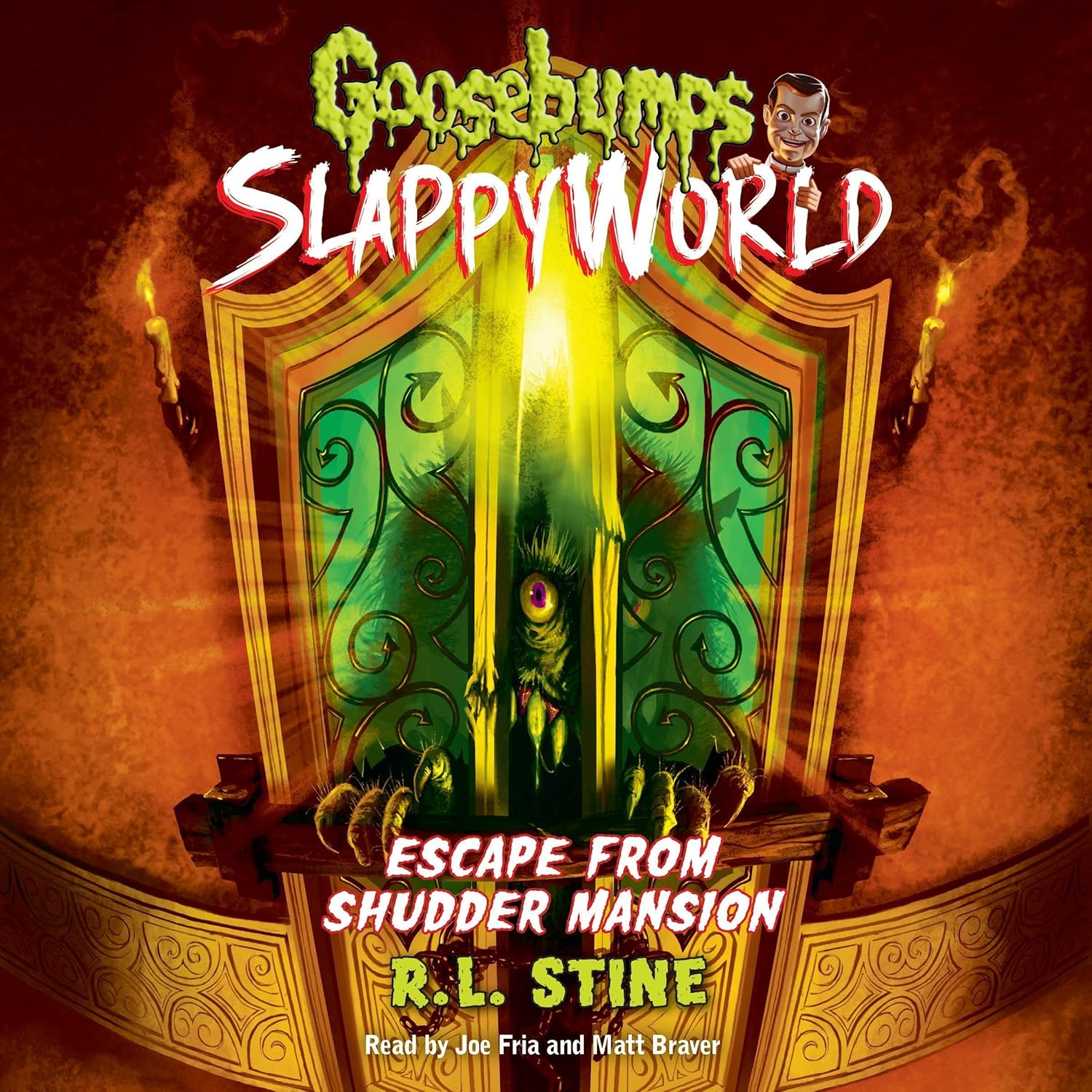 Amazon.com: Escape from Shudder Mansion: Goosebumps Slappyworld Series ...