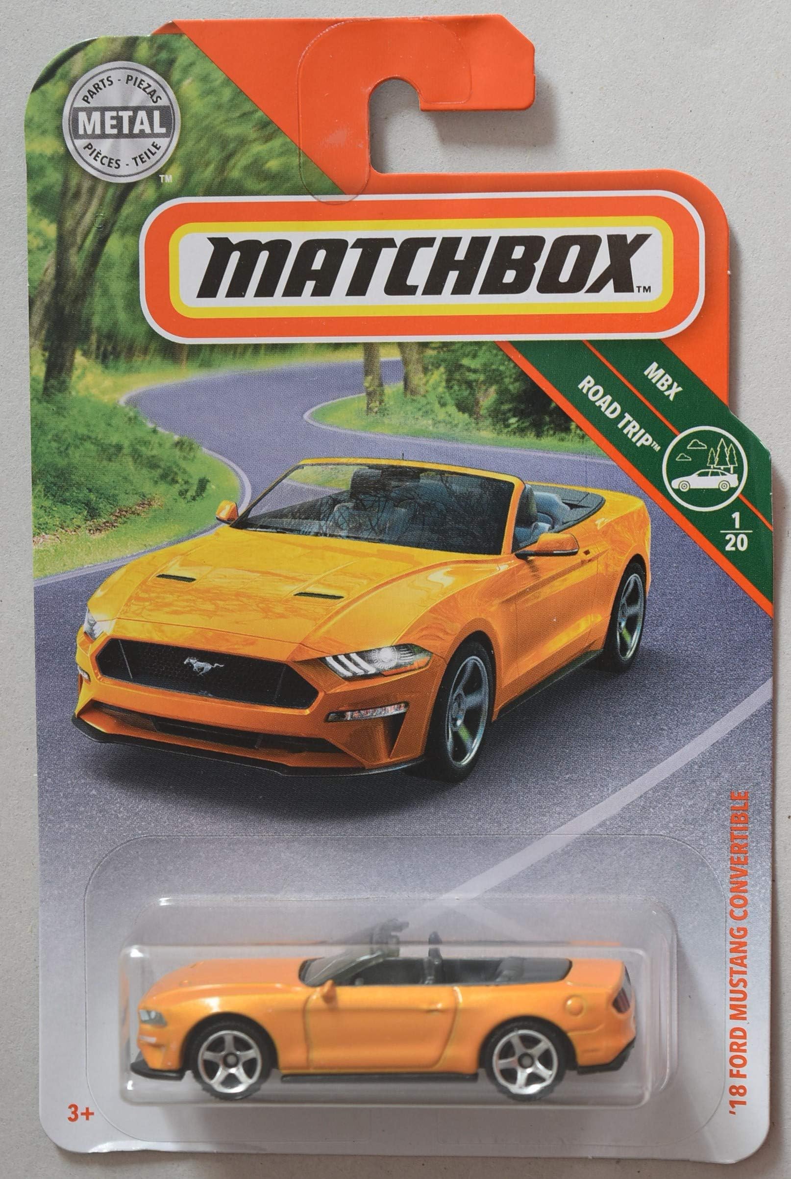 Amazon.com: MBX Matchbox '19 Ford Mustang Coupe 6/12, Forest Green ...