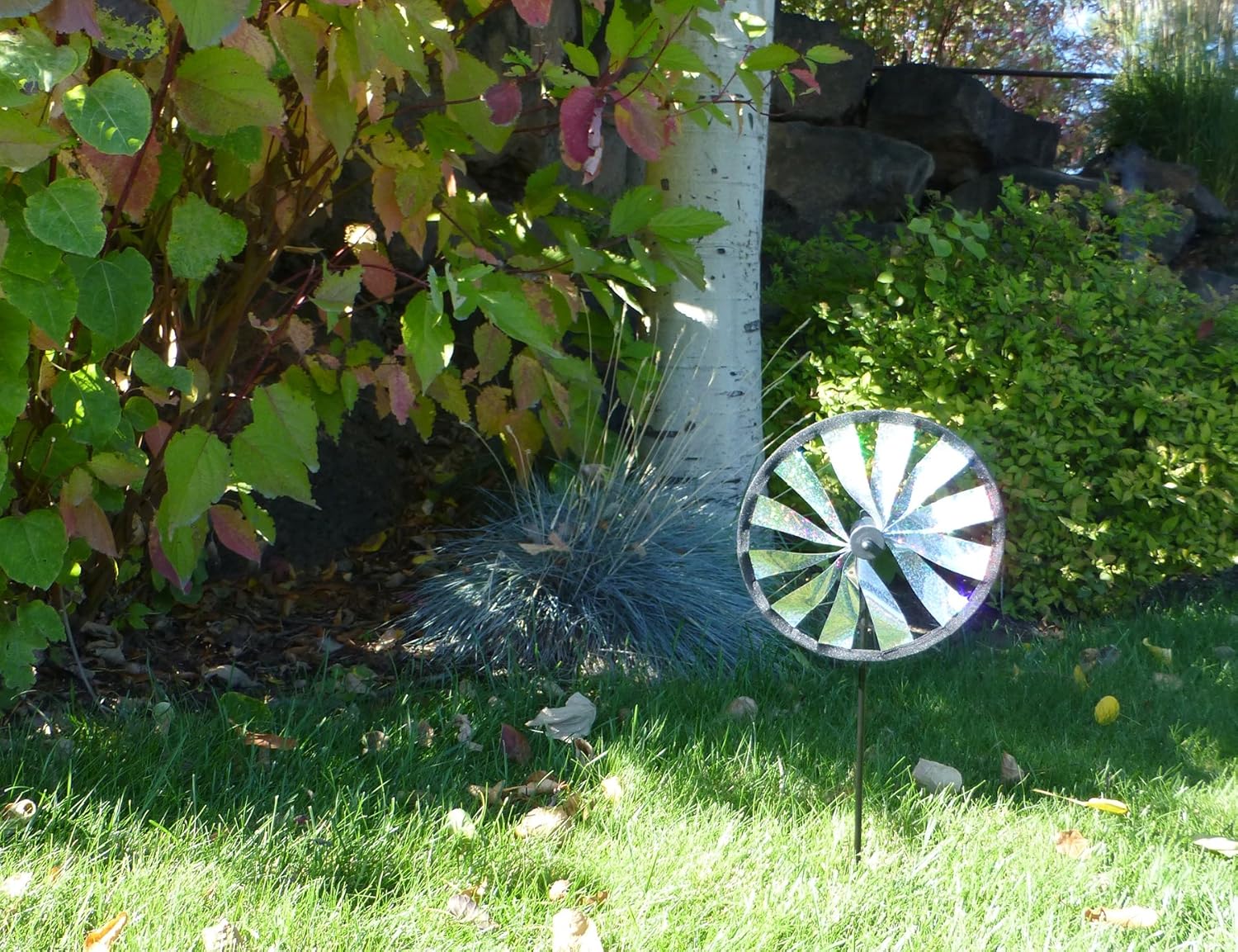 In the Breeze Silver Sparkle Spinner Wheel - BigaMart