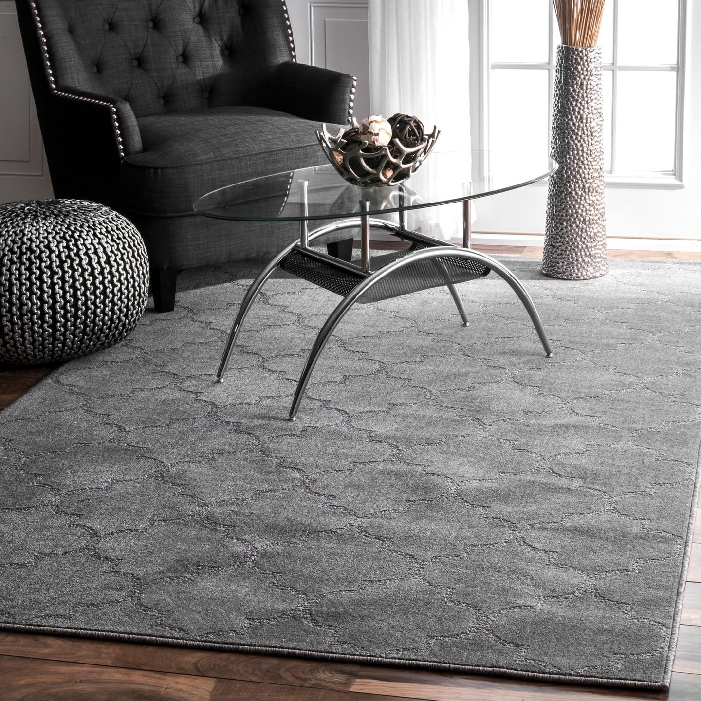 Amazon.com: nuLOOM Geometric Subtle Moroccan Trellis Area Rugs, 8' 6" x ...