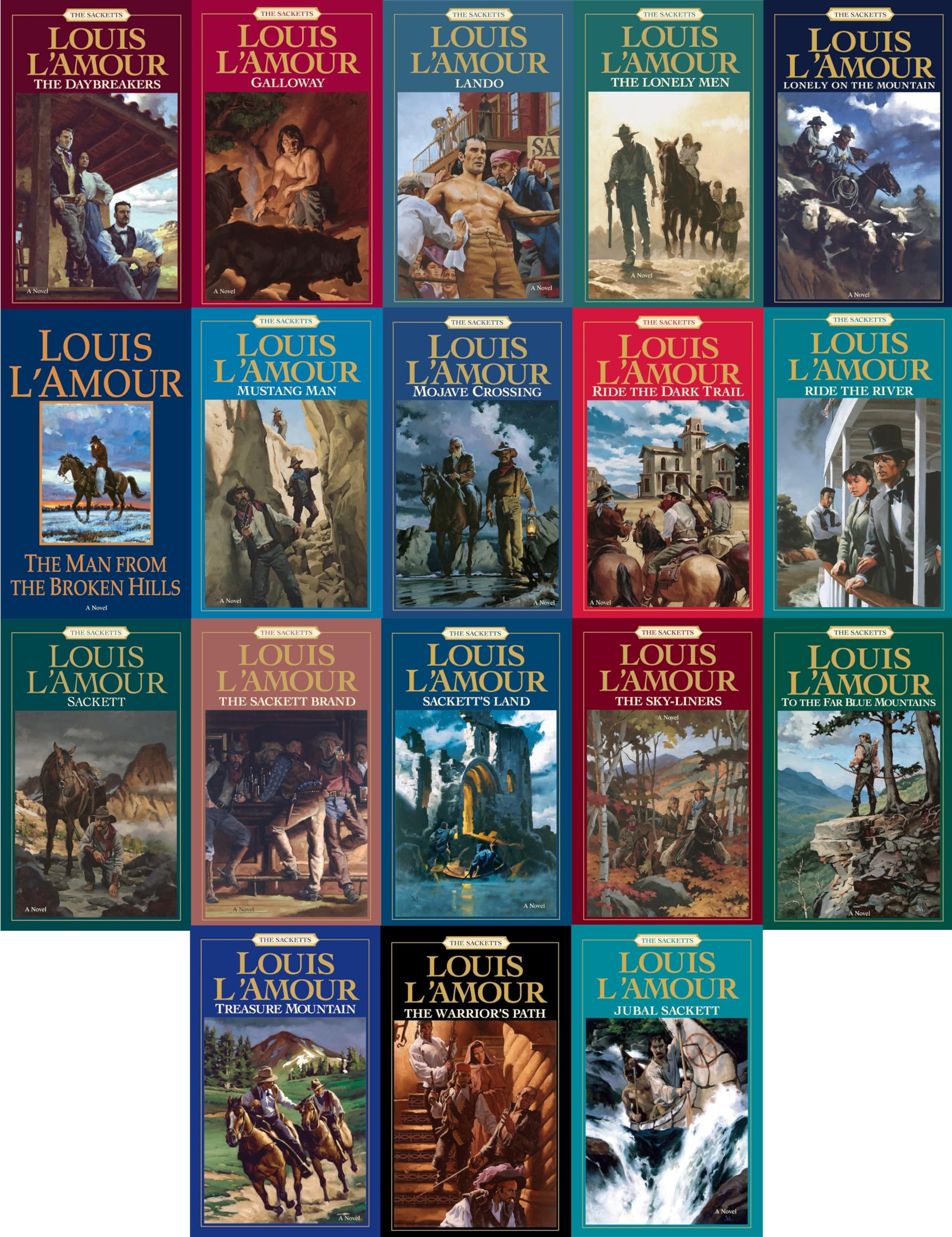 The Complete Sackett Family Saga: Louis L'Amour: Books - Amazon.ca