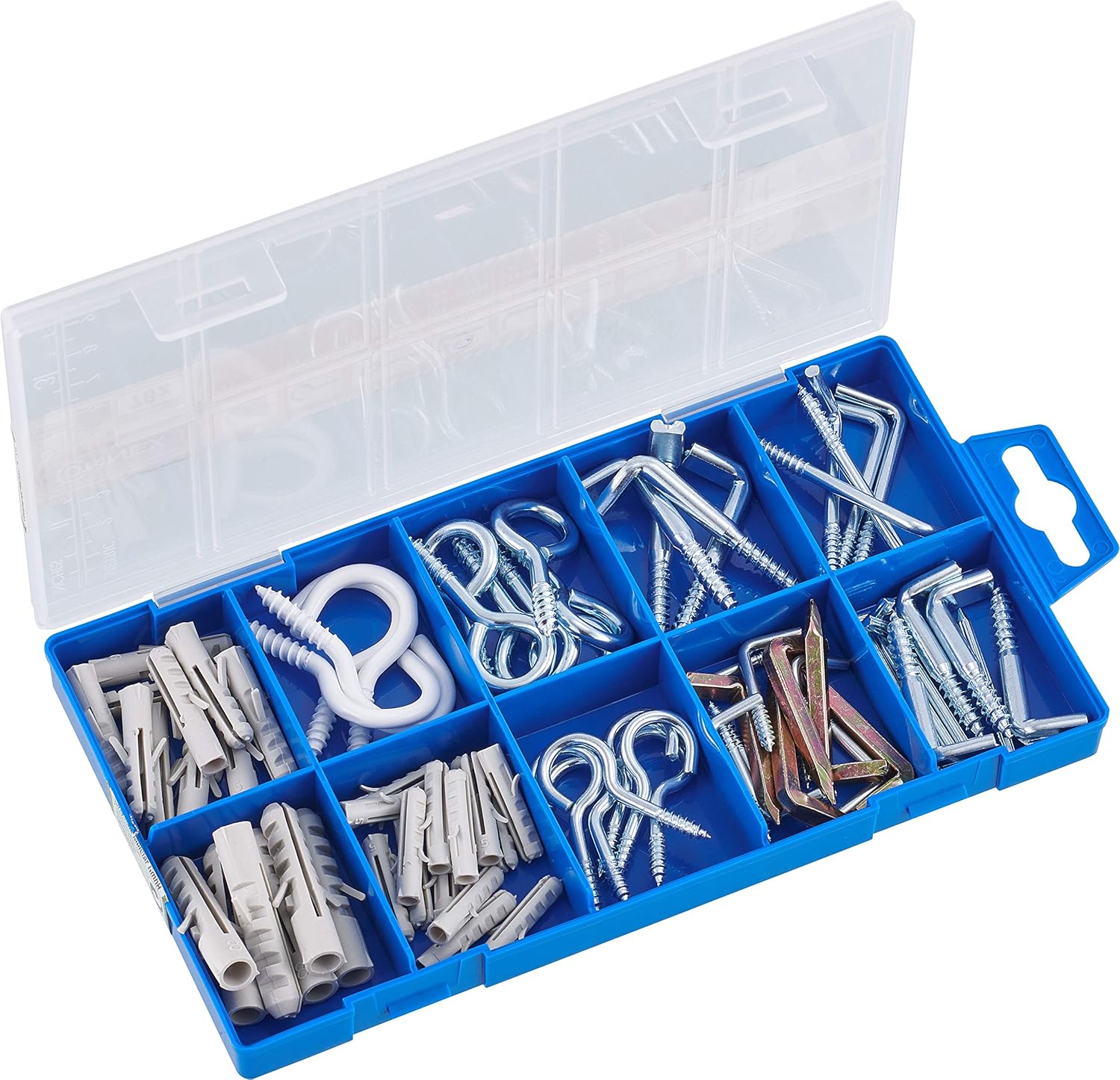 Connex DP8500005 Screw Hook assortment box, 78 pieces : Amazon.co.uk ...