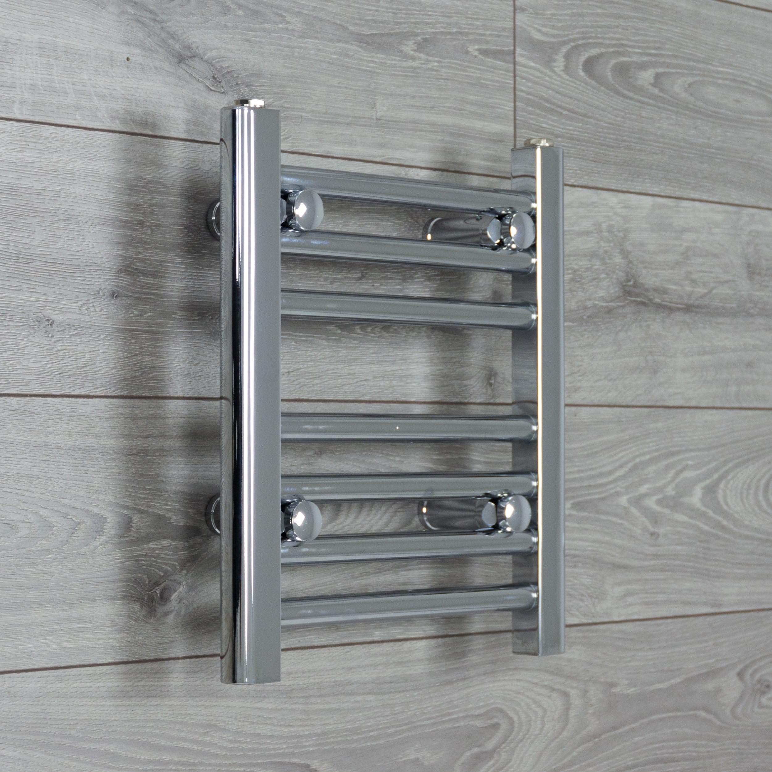 companyblue 300mm wide x 400mm high Heated Towel Rail Straight Flat ...