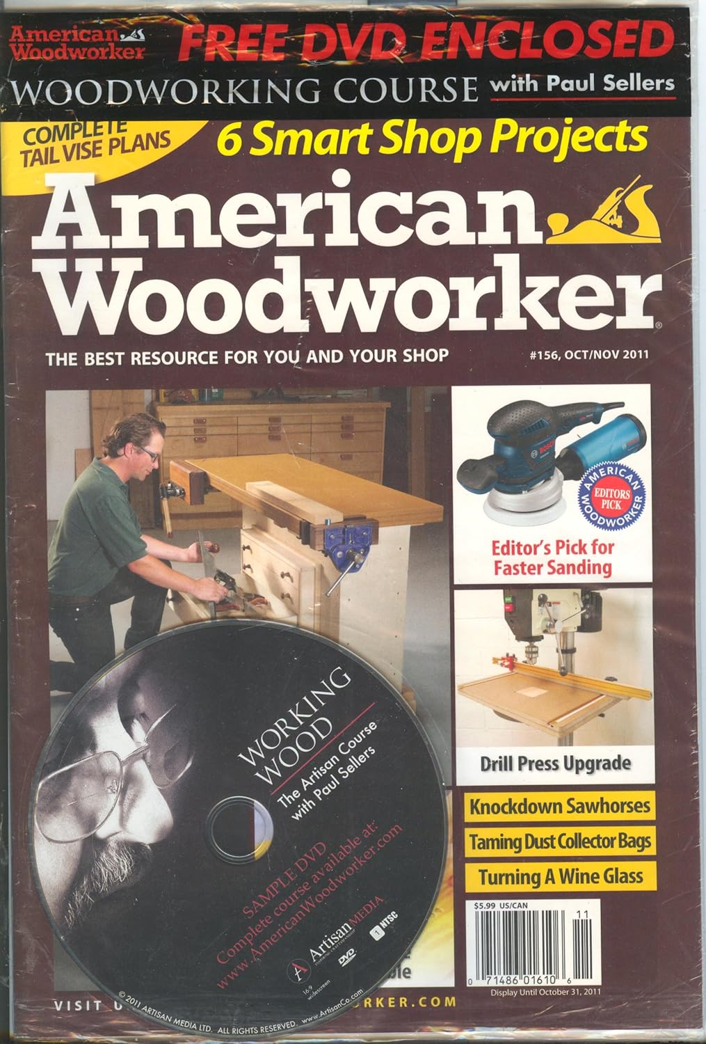 American Woodworker Magazine # 156 Oct/Nov 2011: Various: Amazon.com: Books